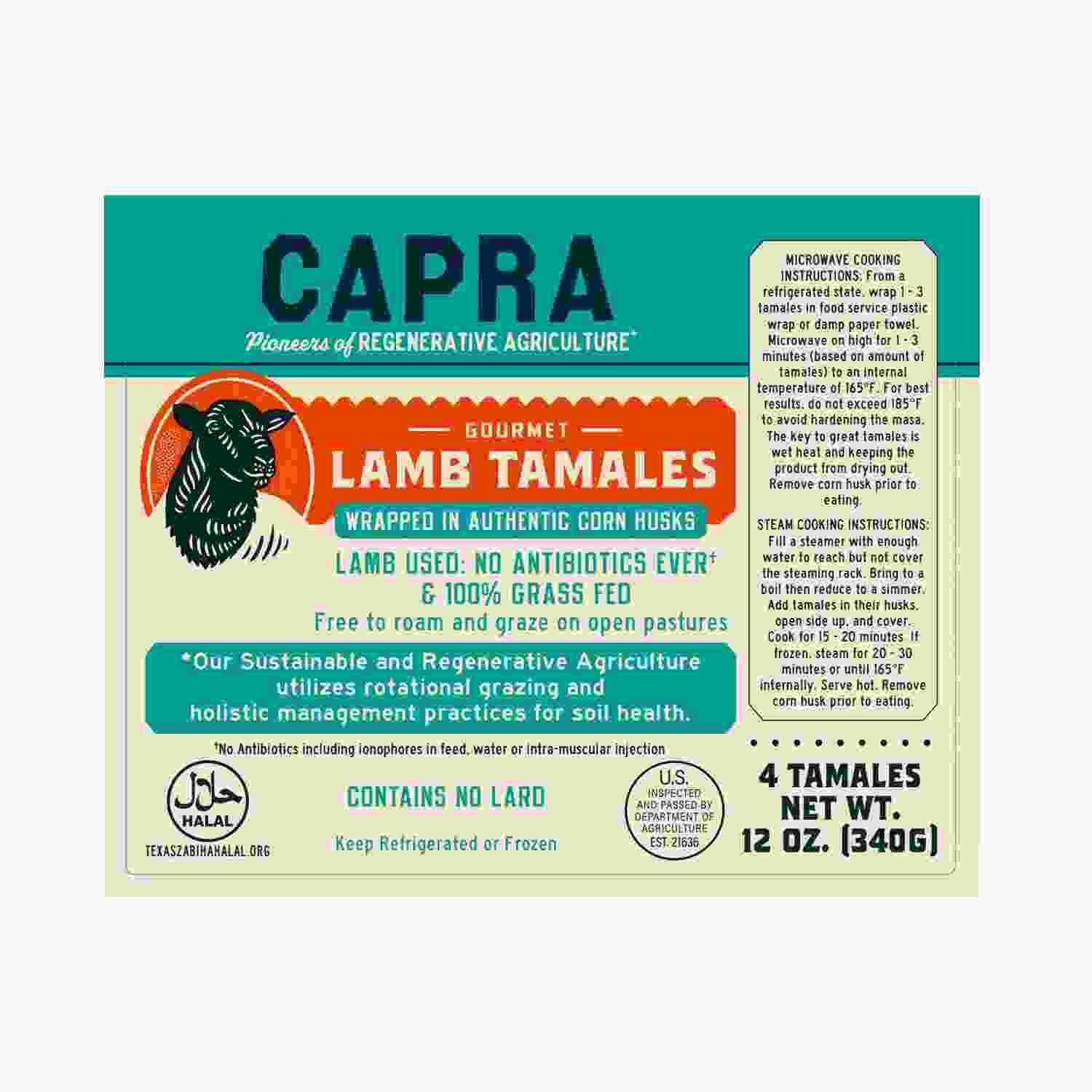 Lamb Tamales, 12 Oz