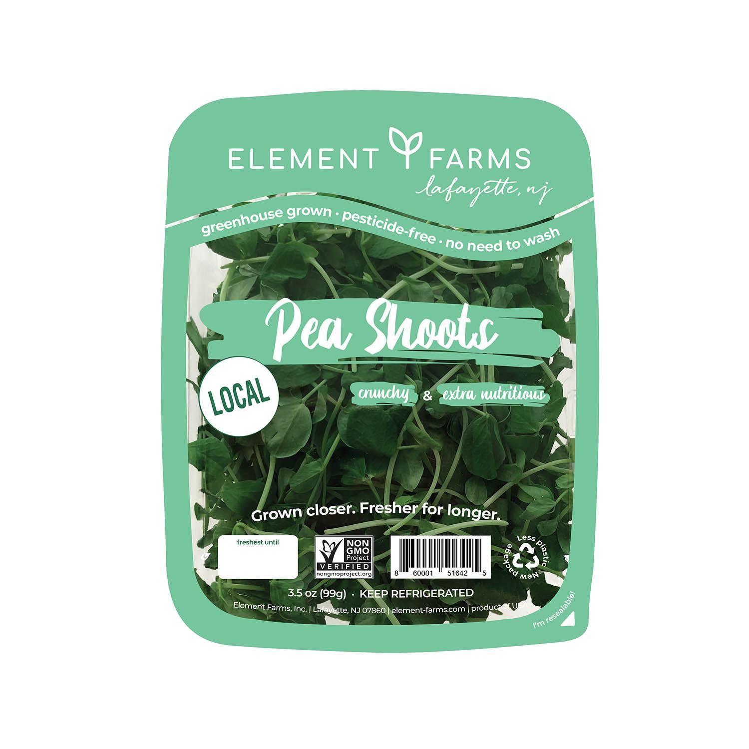 Pea Shoots, 3.5 Oz