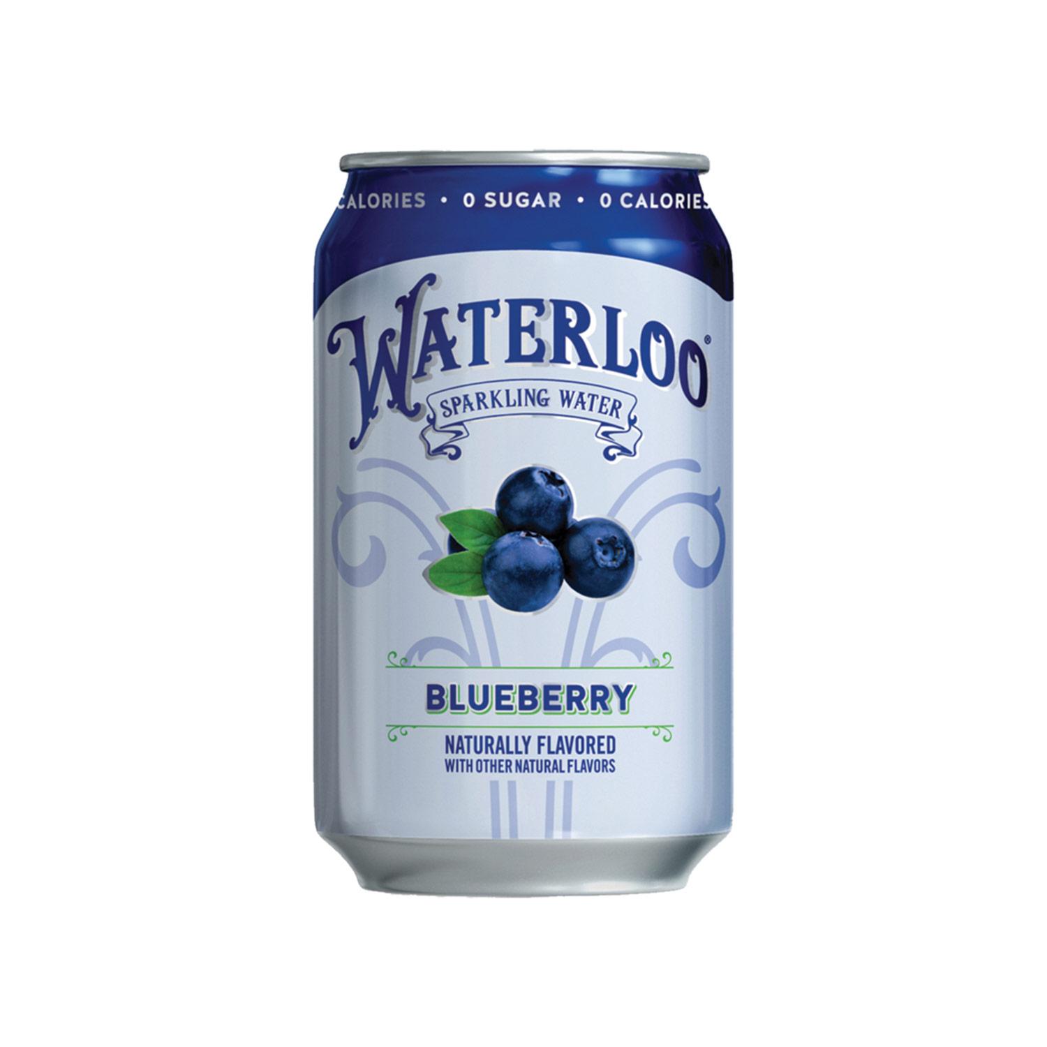 Sparkling Water, Blueberry, 12 Fl Oz