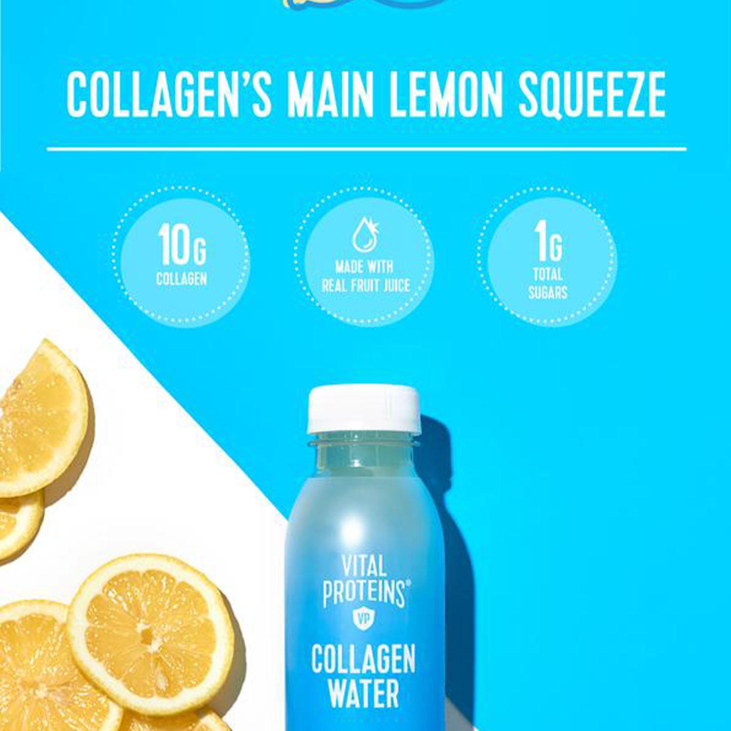 Collagen Water, Lemon Slice, 12 Fl Oz (4 Ct)