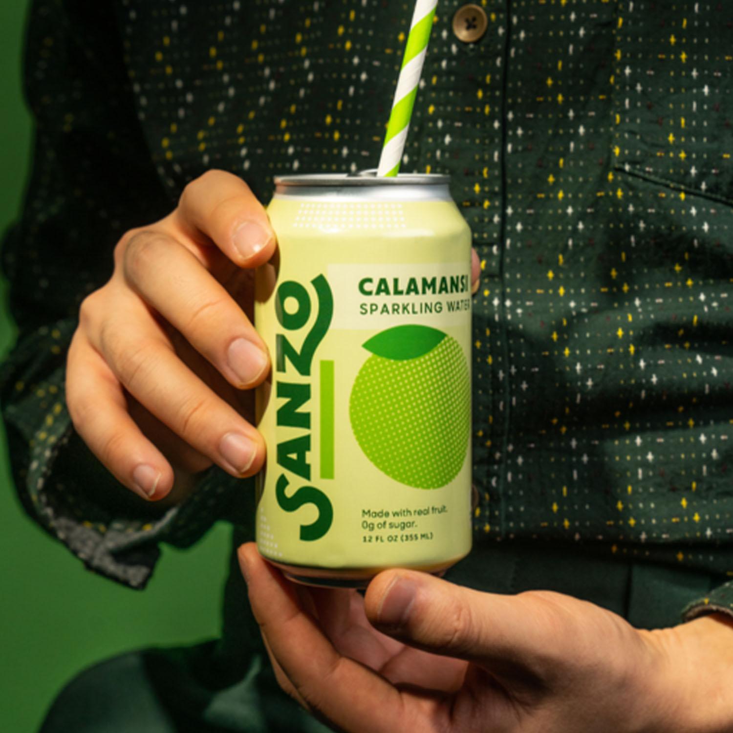 Sparkling Water, Calamansi, 12 Fl Oz (4 Ct)