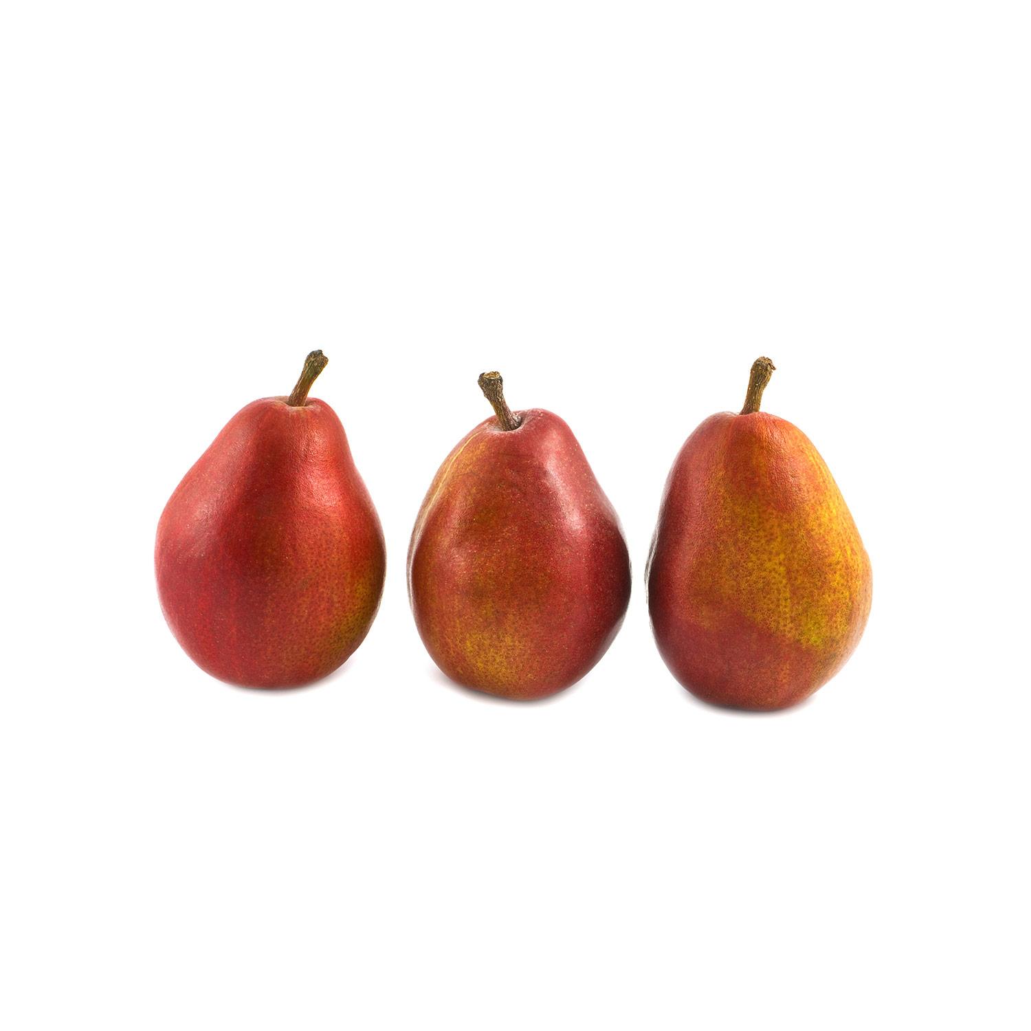 Organic Red D'Anjou Pears, 2 Lbs