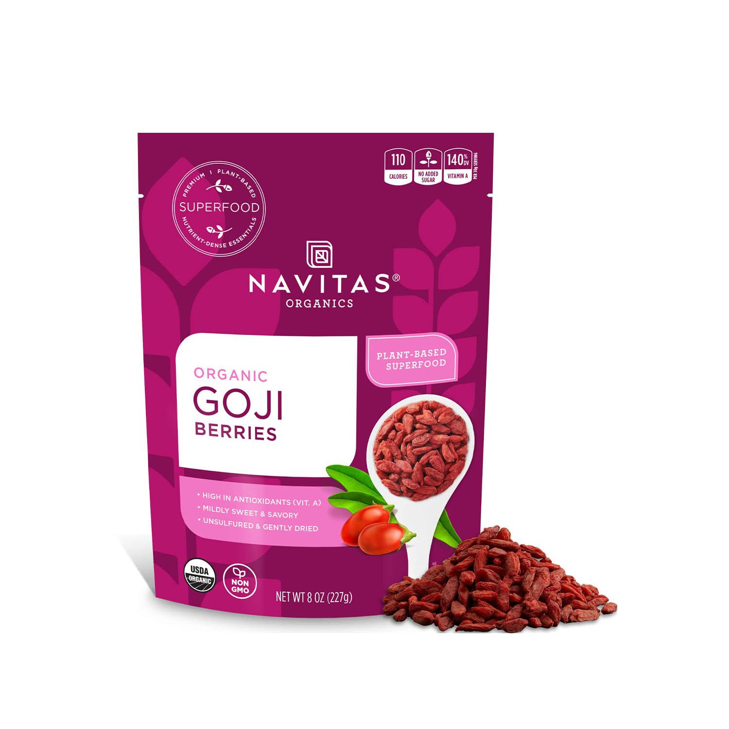 Organic Goji Berries, 8 Oz