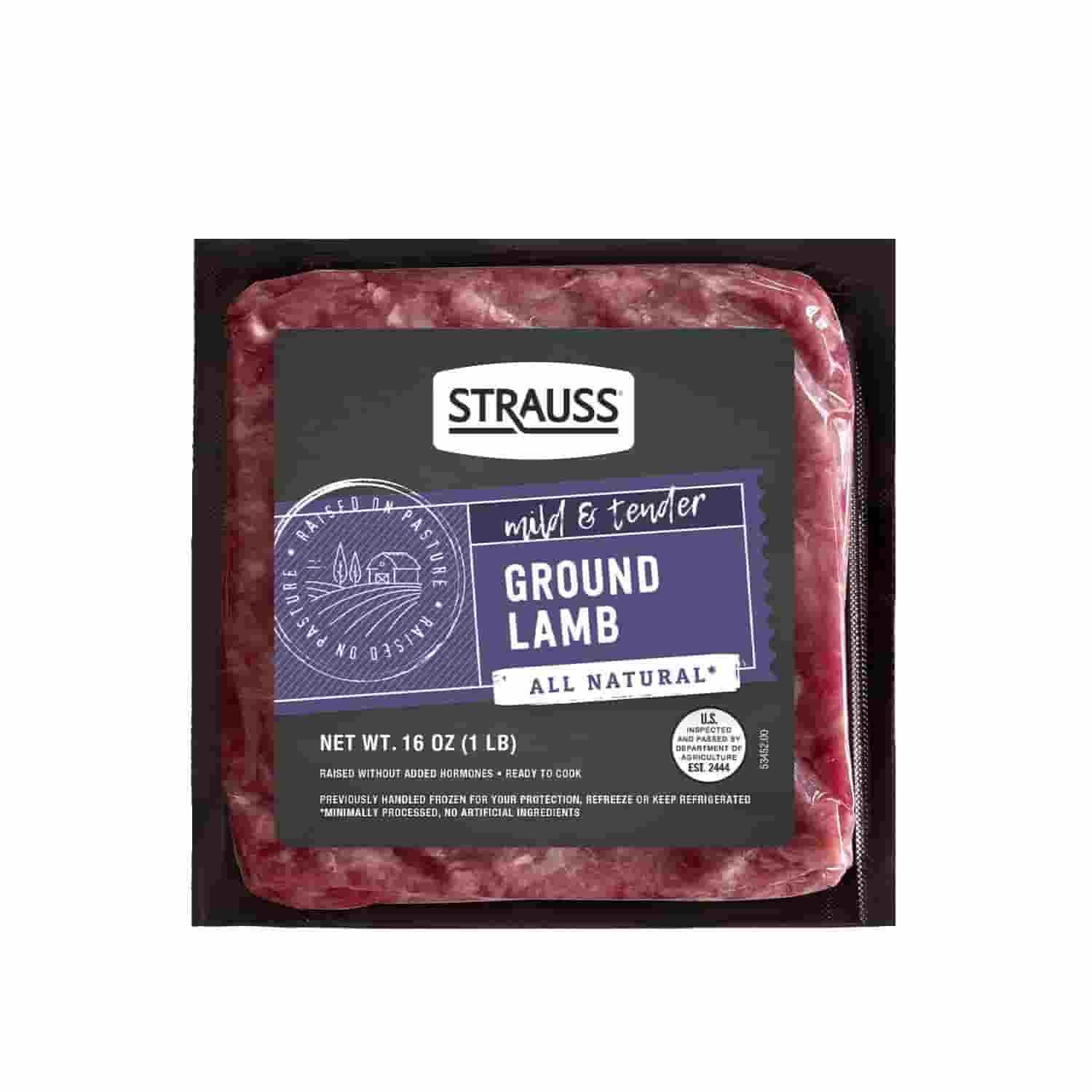 Ground Lamb, 16 Oz
