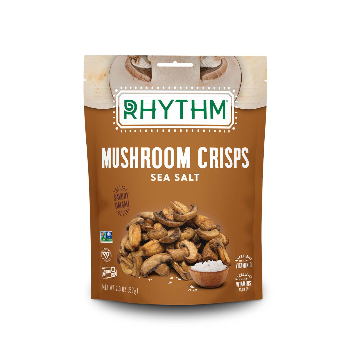 Mushroom Crisps, Sea Salt, 2 Oz