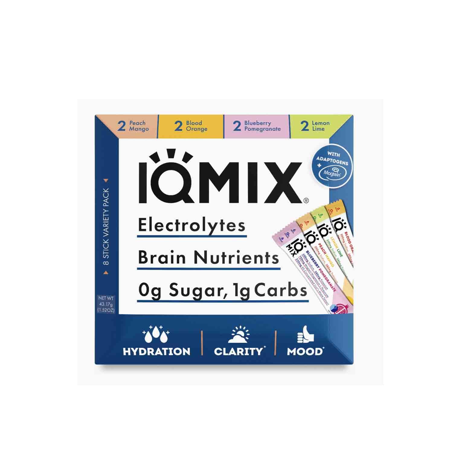 Hydration Mix, Variety Pack, 1.52 Oz (8 Ct)