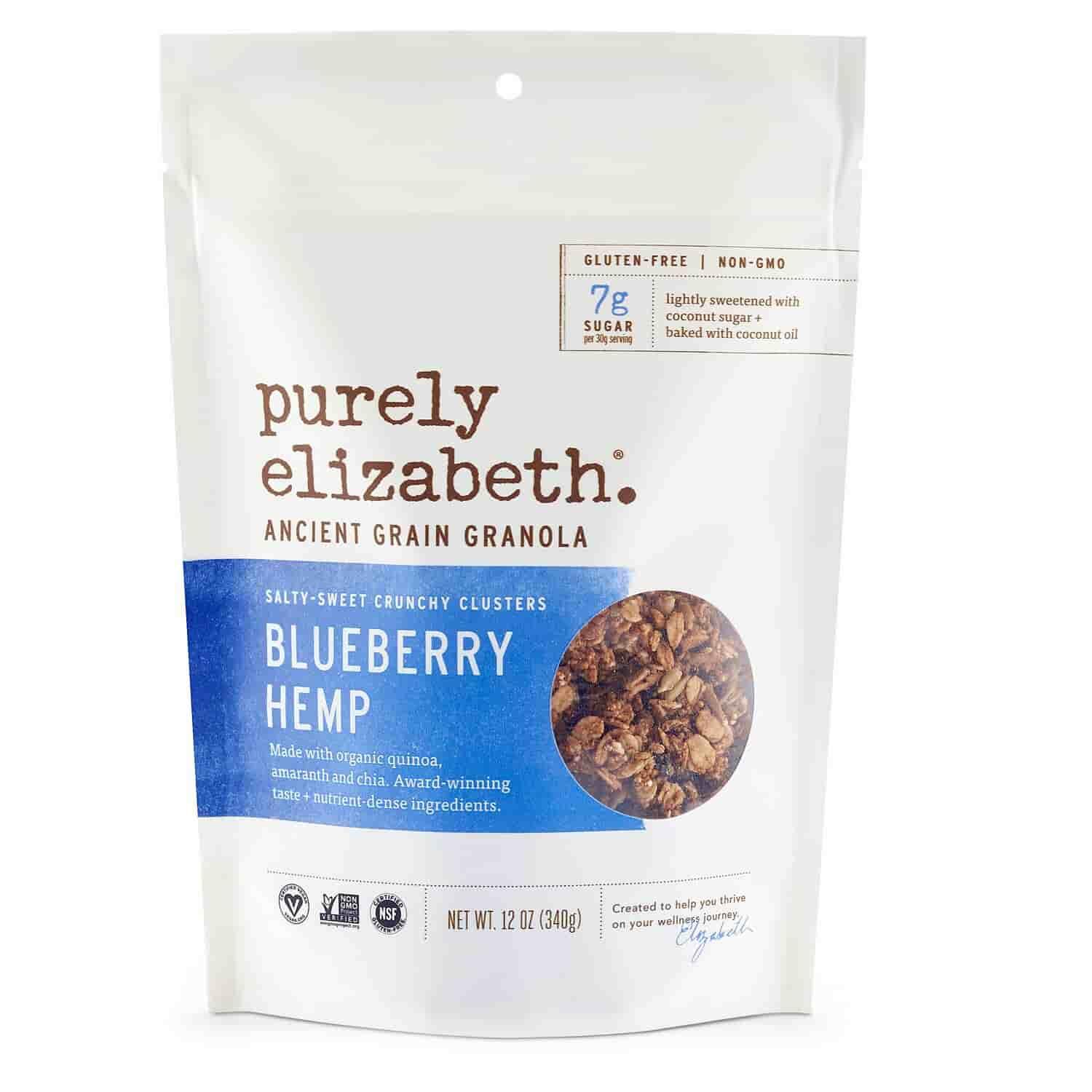 Blueberry Hemp Granola, 12 Oz
