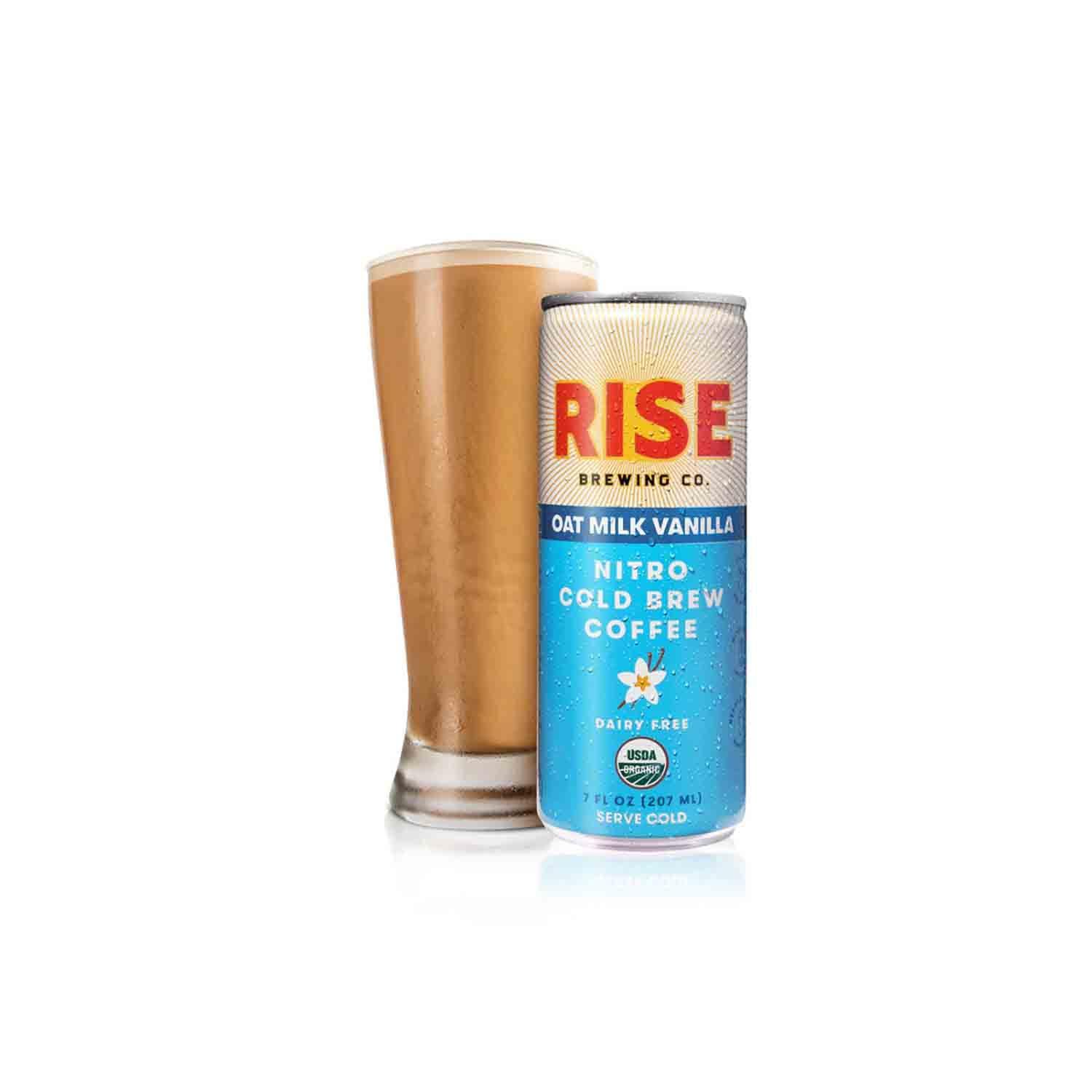 Get Rise Brewing Co. Organic Oat Milk Latte Vanilla Delivered Misfits Market