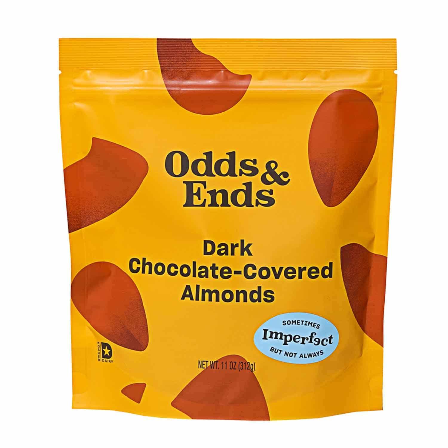 Dark Chocolate Covered Broken Almonds, 11 Oz