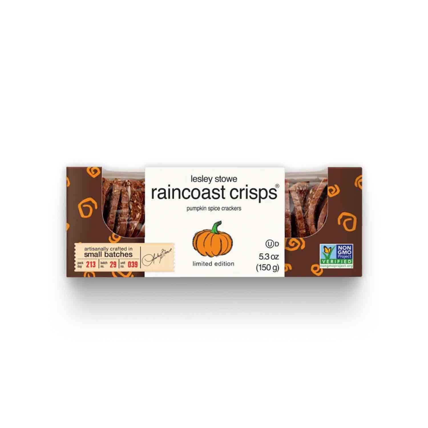 Raincoast Crisps, Pumpkin Spice, 5.3 Oz