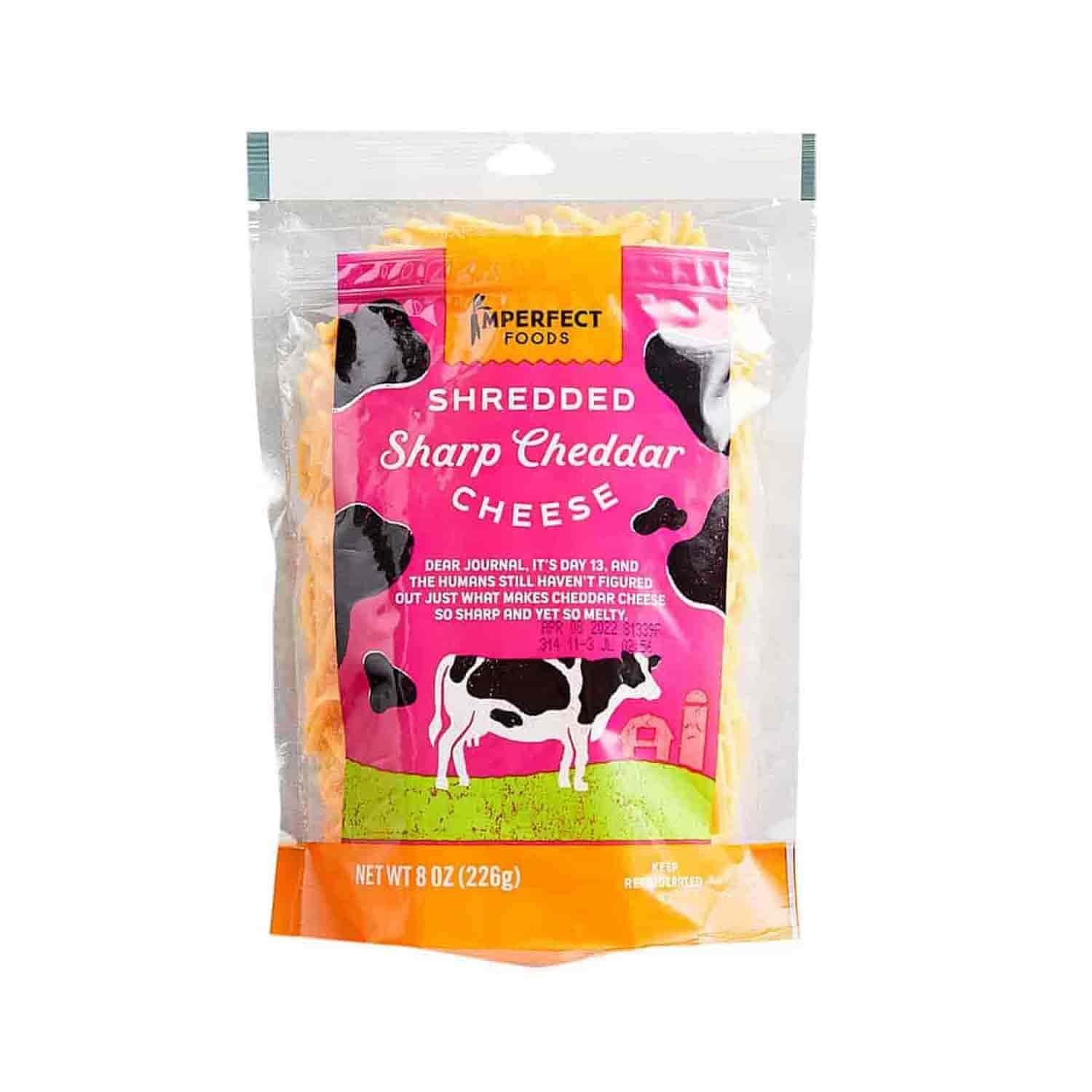 Shredded Sharp Cheddar Cheese, 8 Oz