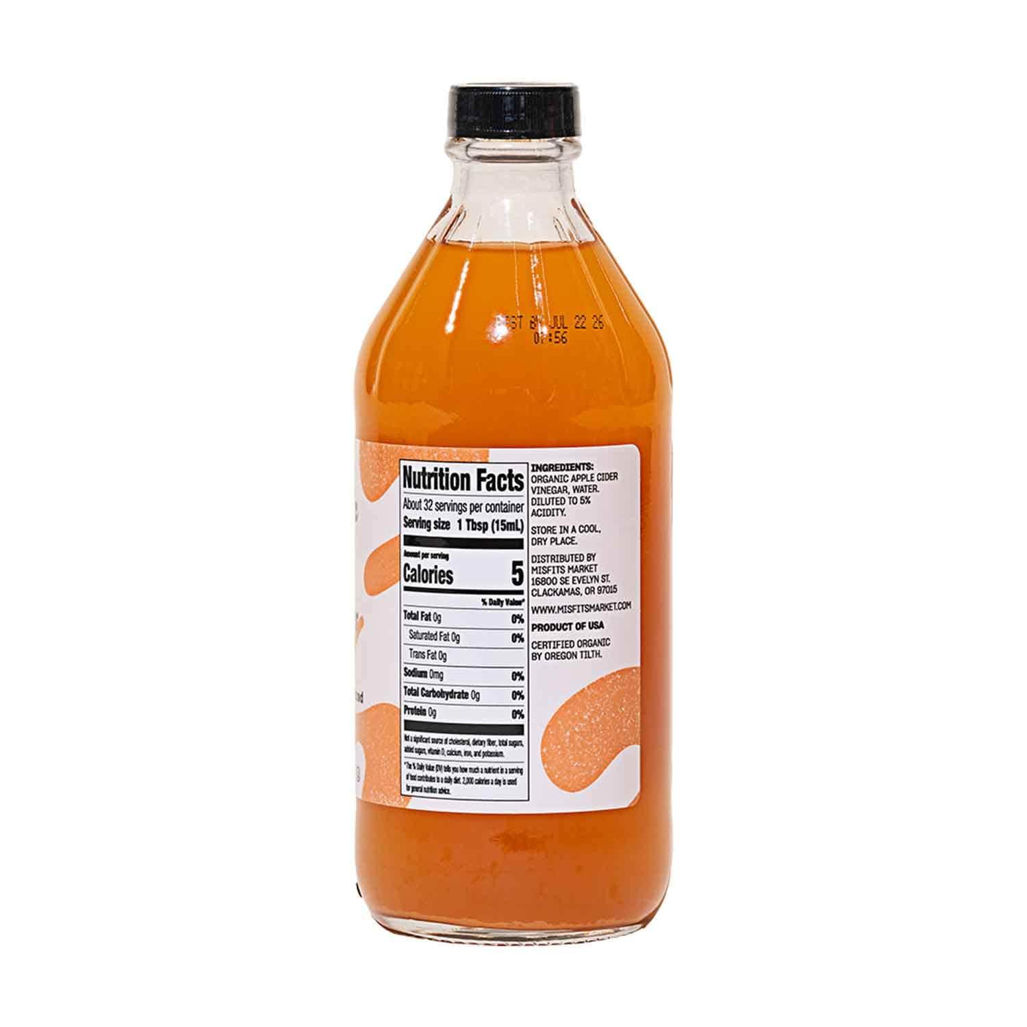 Organic Apple Cider Vinegar, 16 Fl Oz