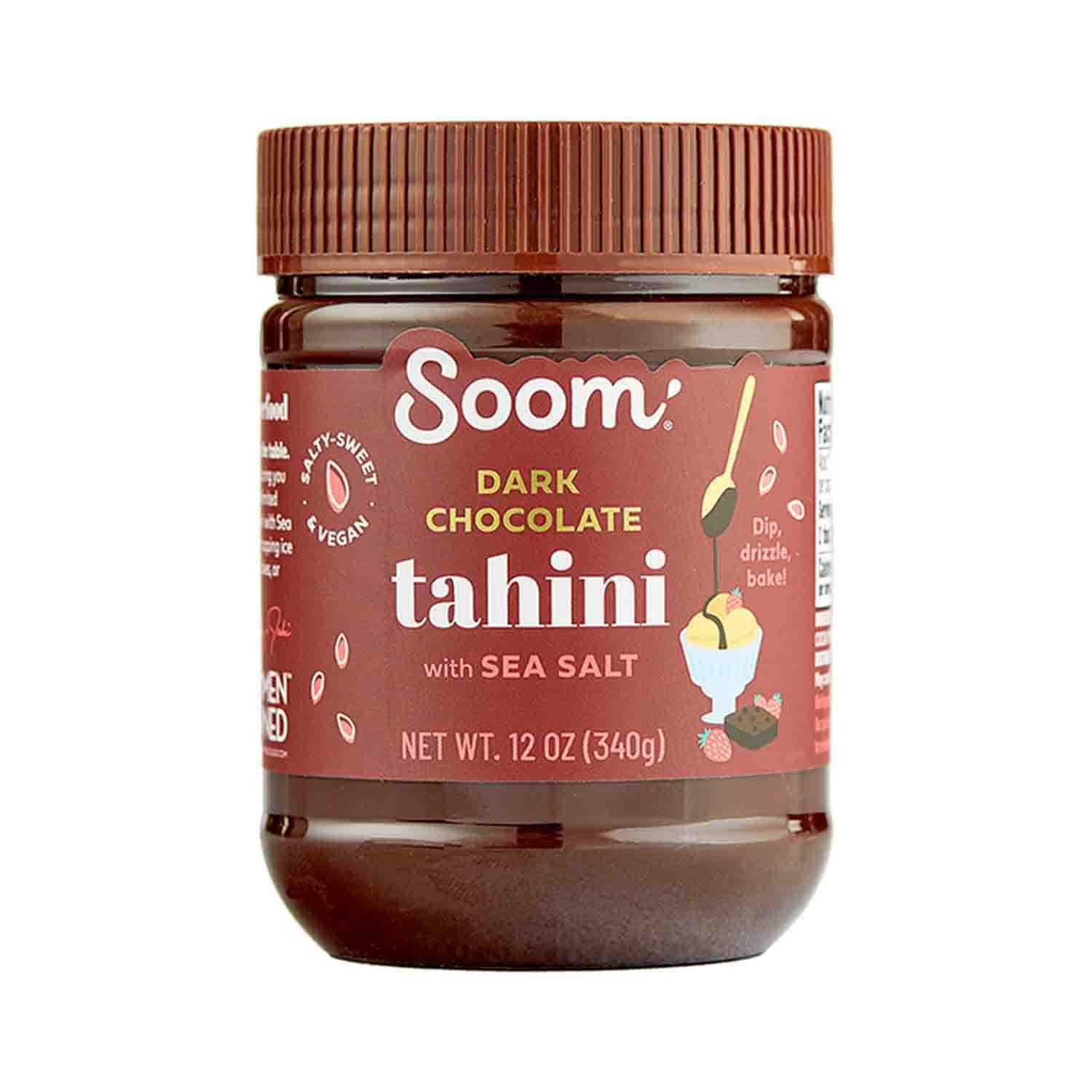 Dark Chocolate Tahini with Sea Salt, 12 Oz