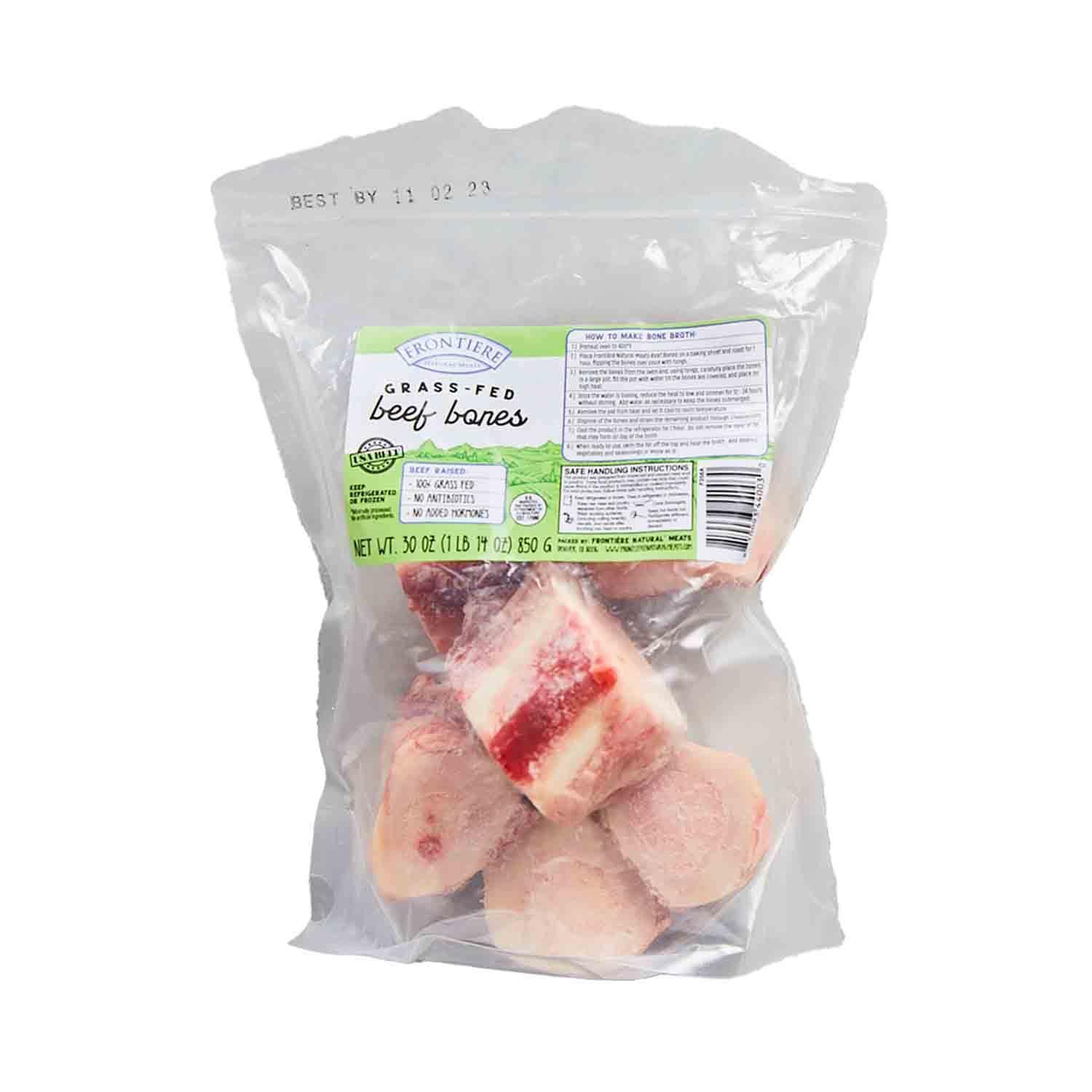 All Natural Grass-Fed Beef Bones, 30 Oz