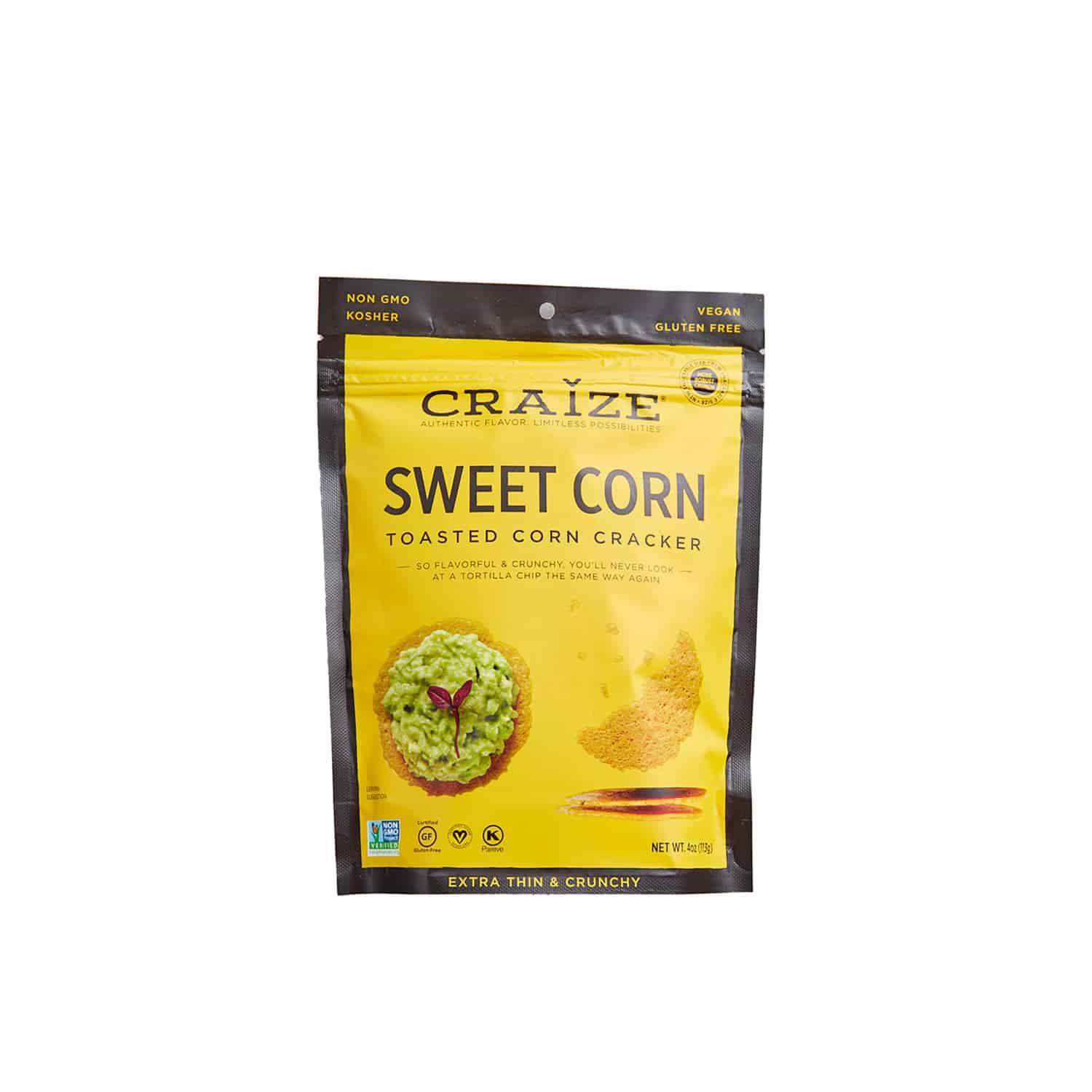 Sweet Corn Toasted Corn Crackers, 4 Oz
