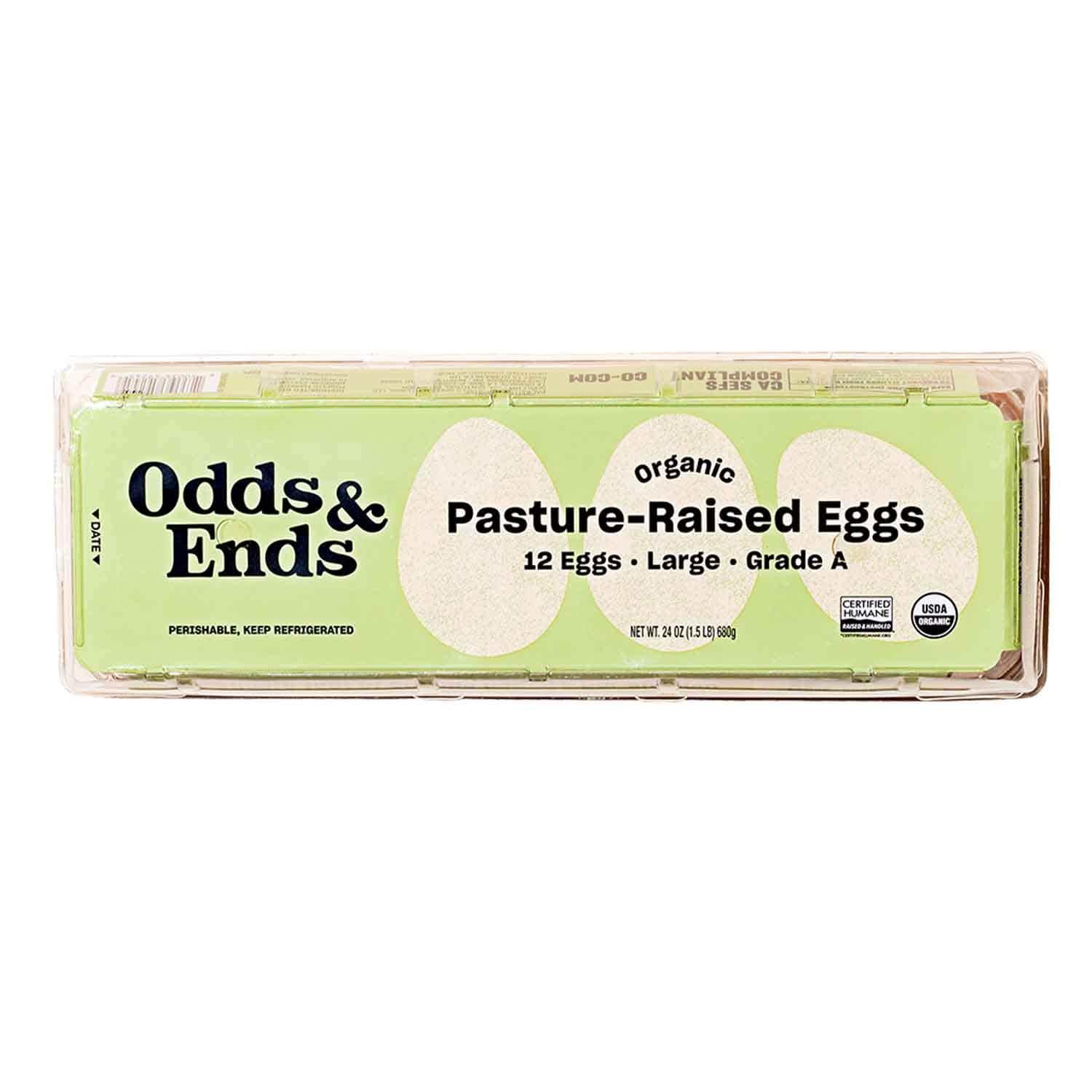 Organic Large Pasture-Raised Eggs, 1 Dz