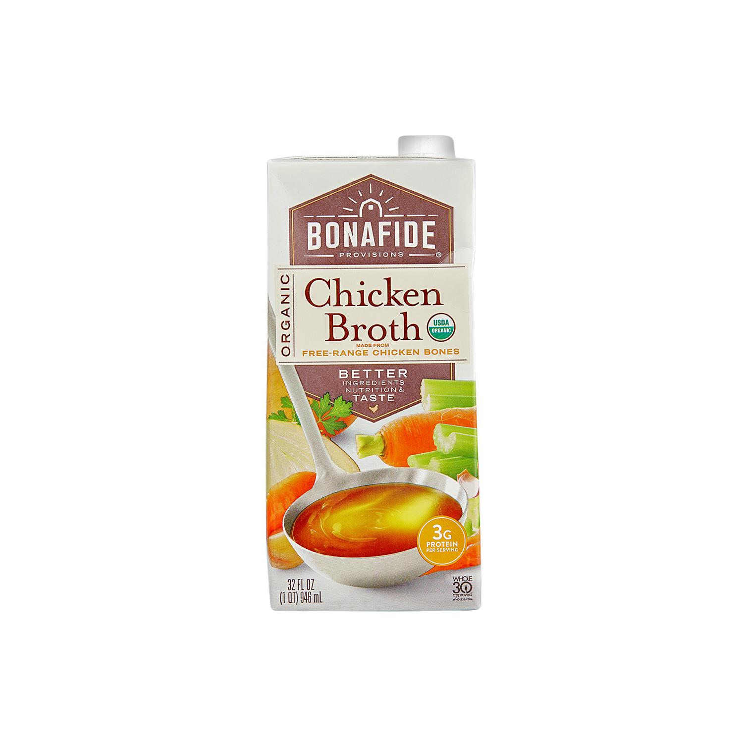 Organic Chicken Broth, 32 Fl Oz