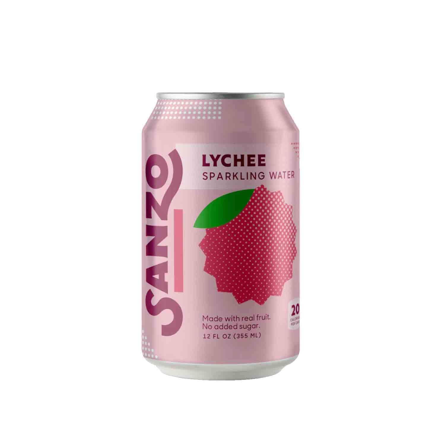 Lychee Sparkling Water, 12 Fl Oz