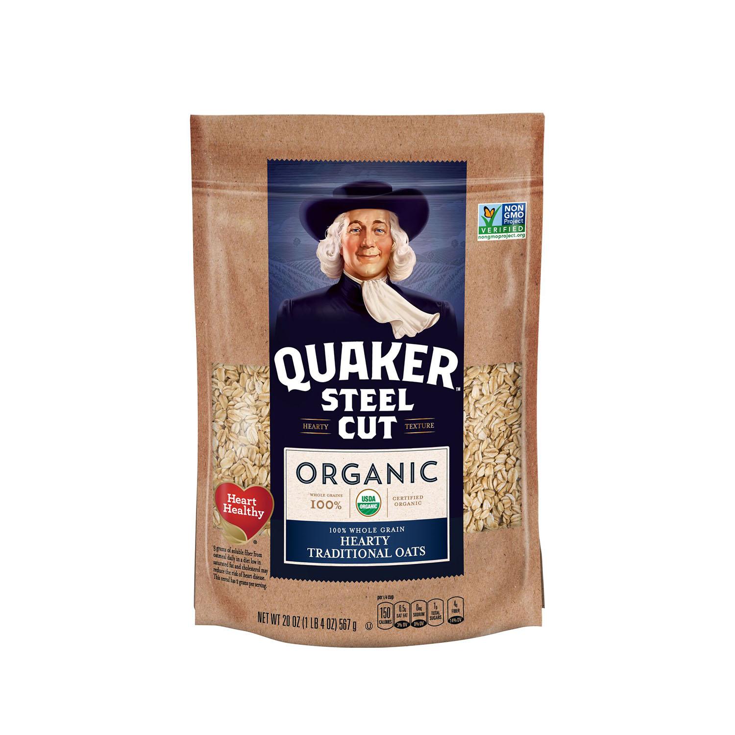 Organic Steel Cut Oatmeal, 20 Oz
