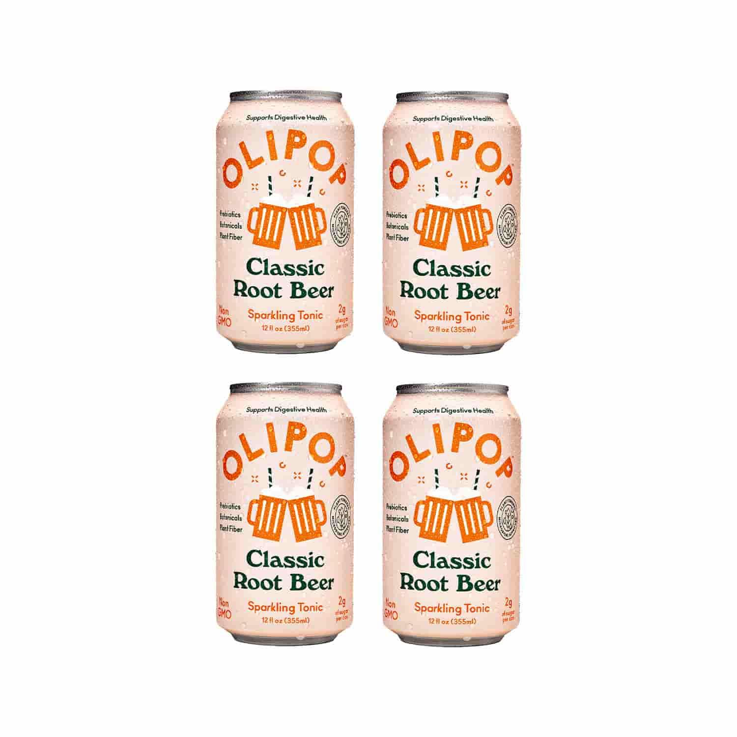 Sparkling Tonic, Root Beer, 12 Fl Oz (4 Ct)