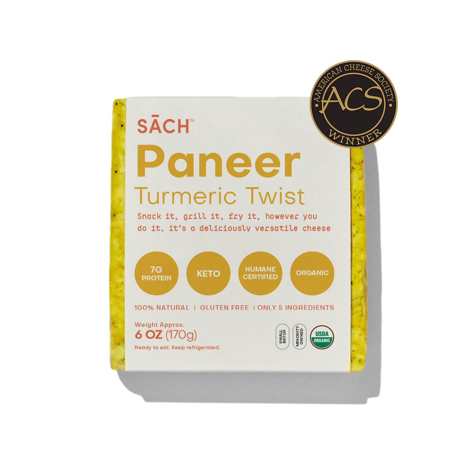 Organic Paneer, Turmeric Twist, 6 Oz