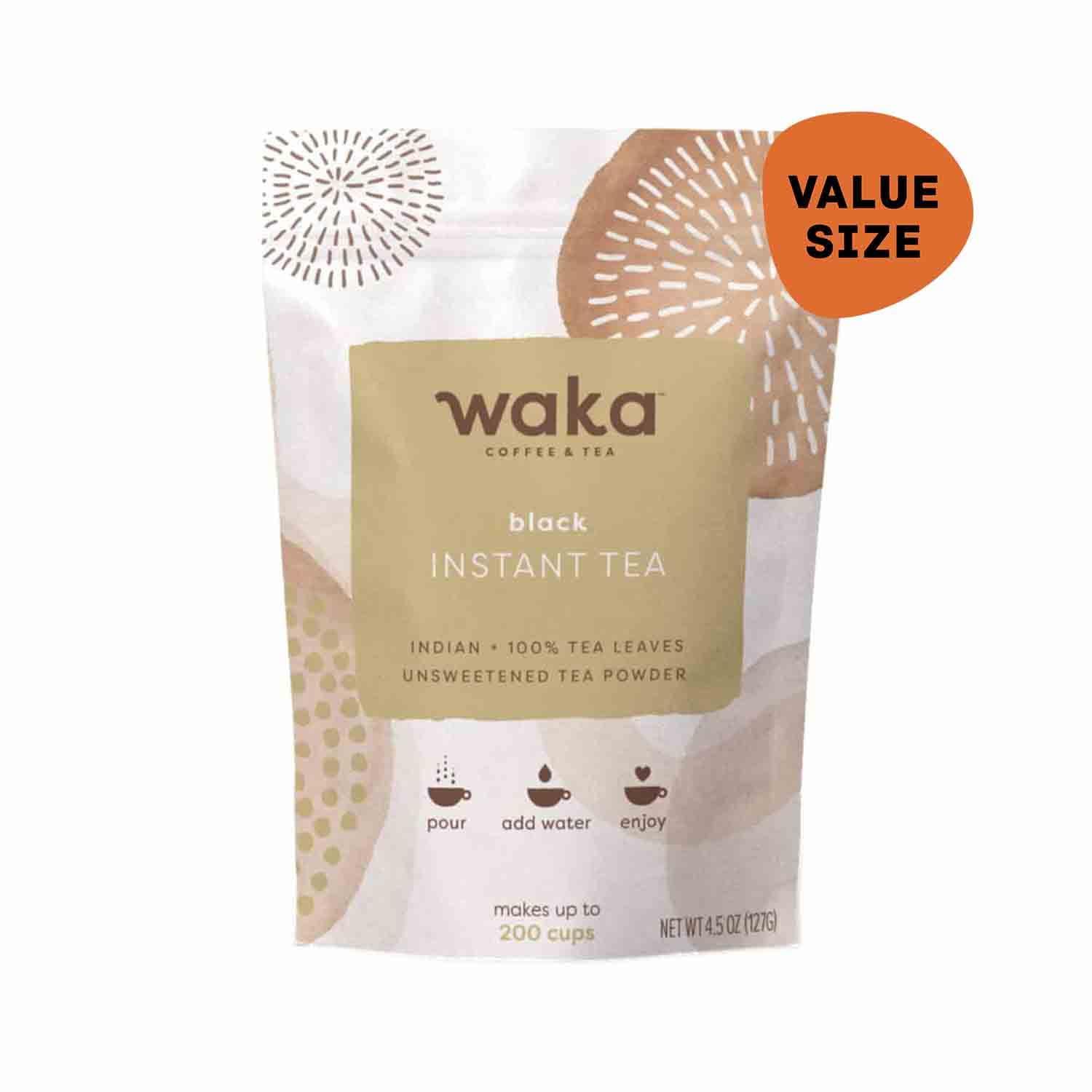 Instant Tea, Indian Black, 4.5 Oz, (Makes Up to 200 Cups)