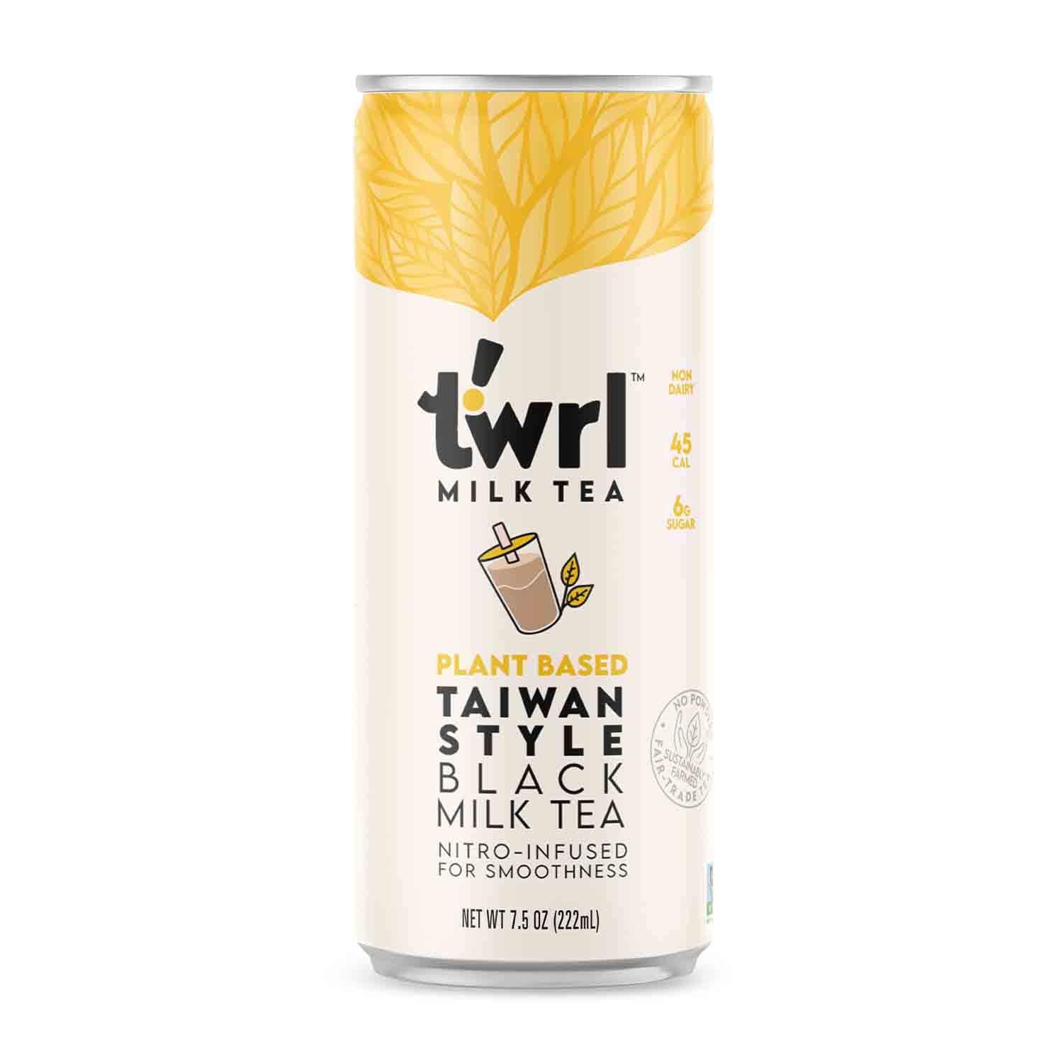 Plant-Based Milk Tea, Taiwan Style Black, 7.5 Fl Oz