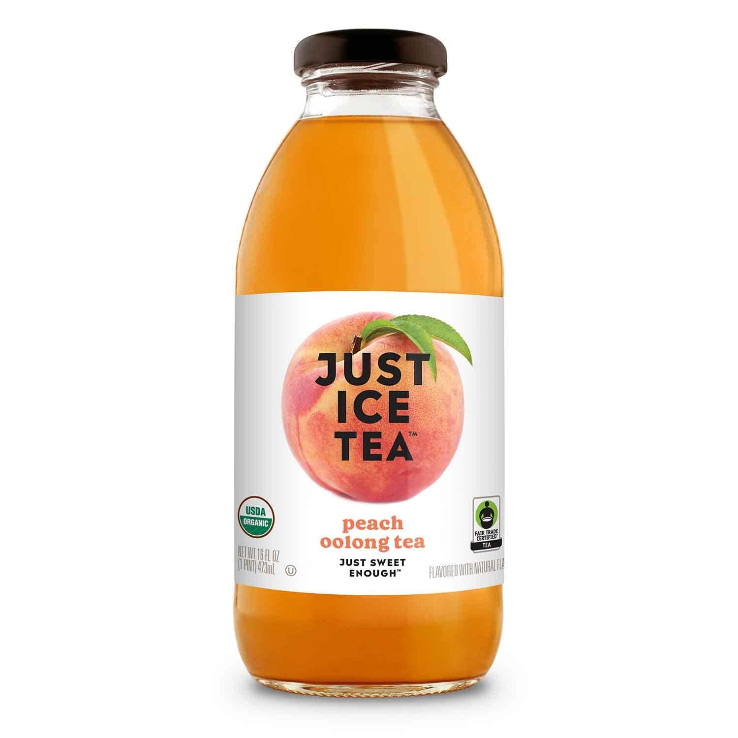 Organic Peach Oolong Tea, 16 Fl Oz