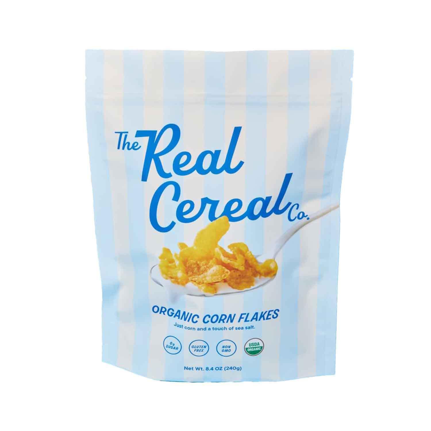 Organic Corn Flakes Cereal, 8.4 Oz