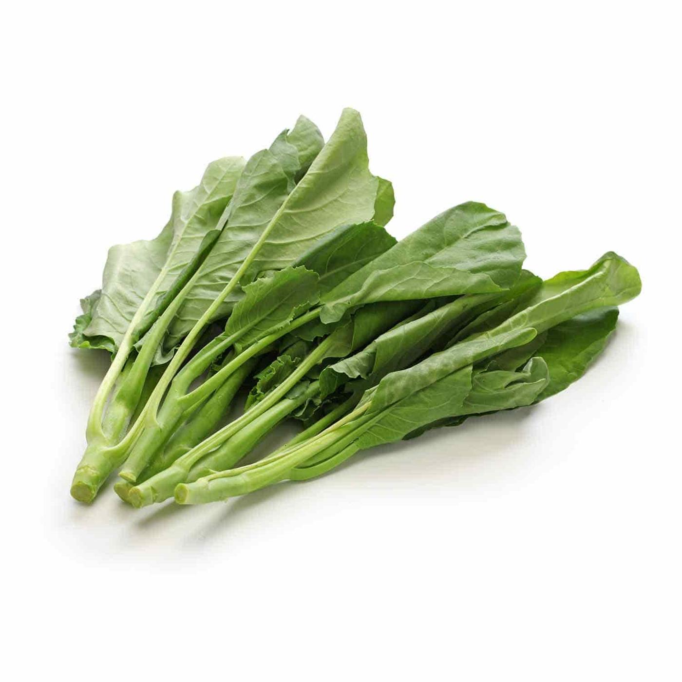 Organic Chinese Broccoli (Gai Lan), 1 Bunch
