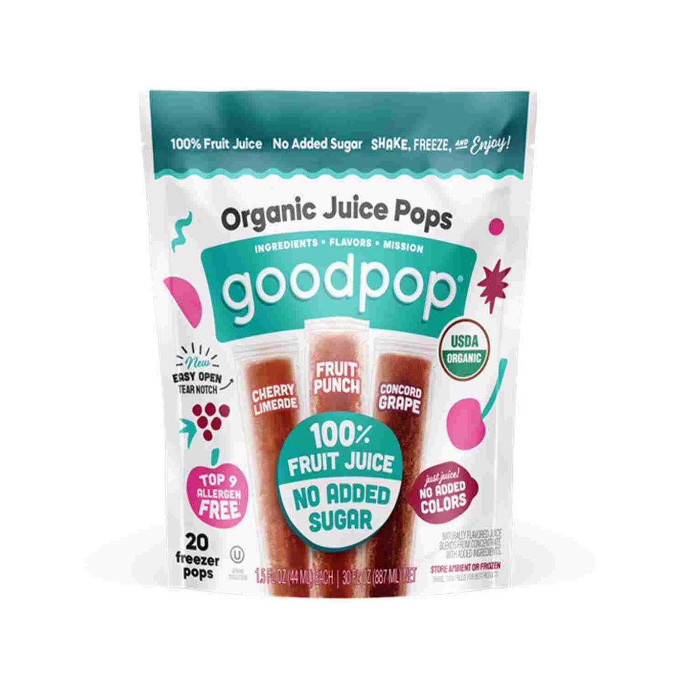 Organic Juice Pops, 30 Fl Oz (20 Ct)