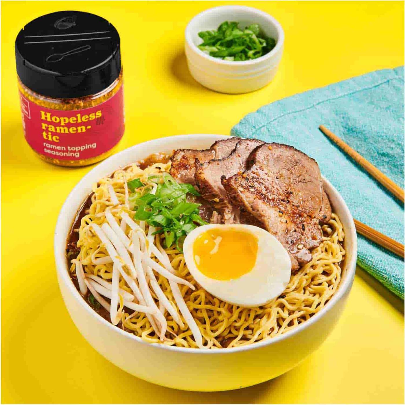 Ramen Topping Seasoning, Hopeless Ramen-tic, 3.7 Oz