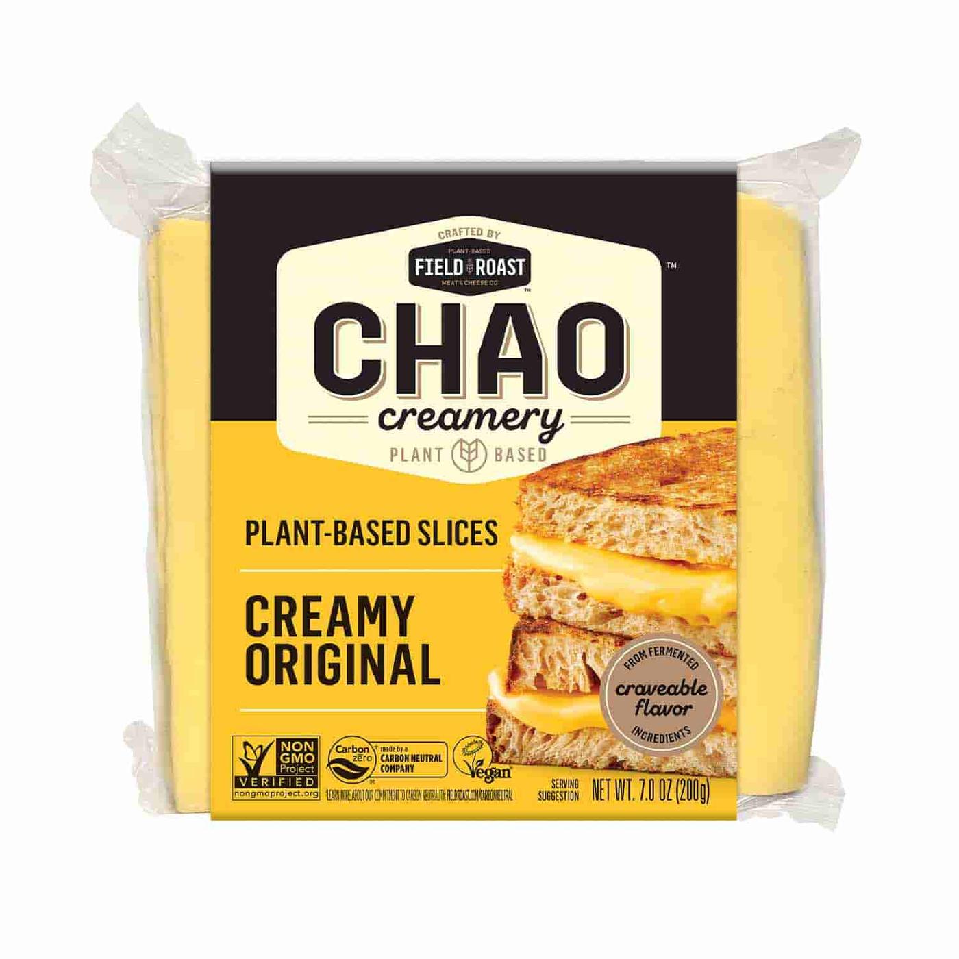 Plant-Based Cheese Slices, Creamy Original, 7 Oz