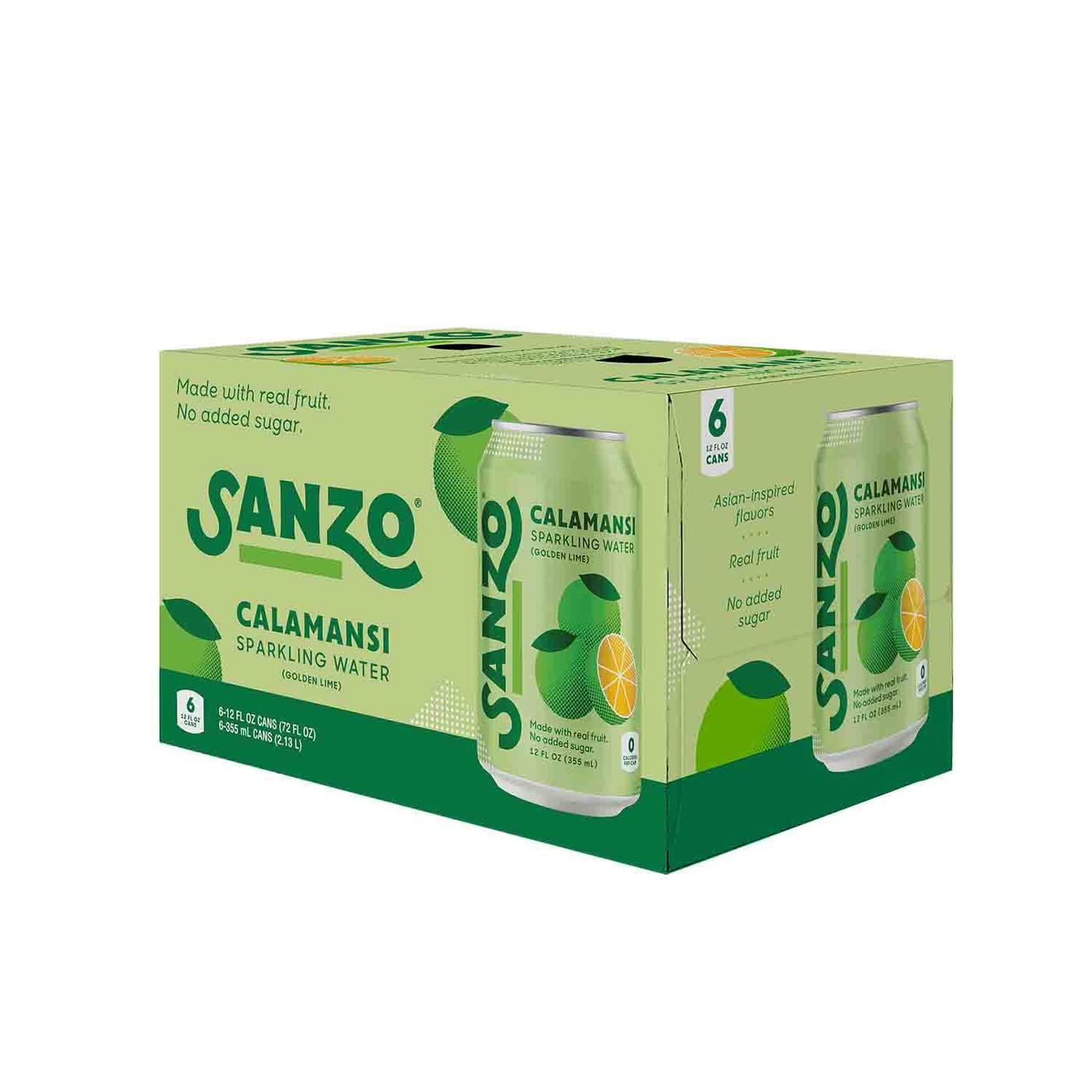 Sparkling Water, Calamansi, 6 Ct