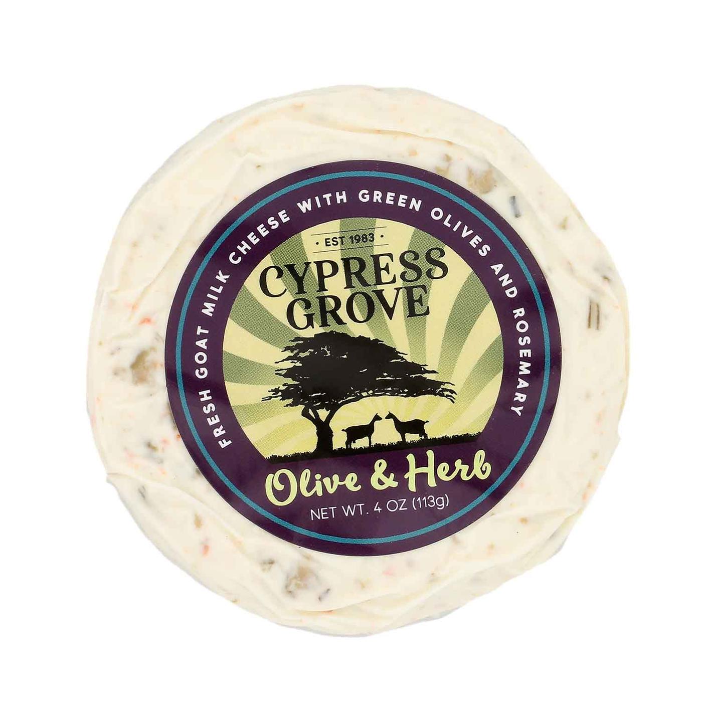 Goat Cheese, Olive & Herb Chevre, 4 Oz