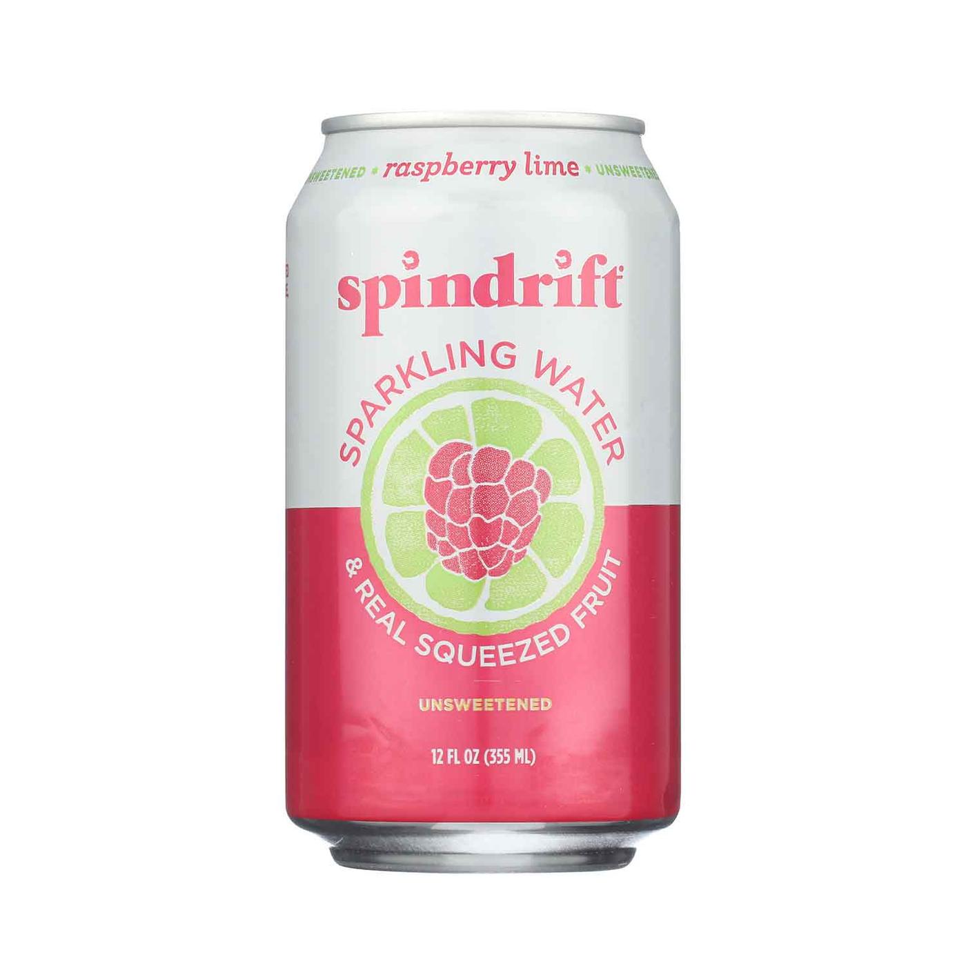 Sparkling Water, Raspberry Lime, 12 Fl Oz
