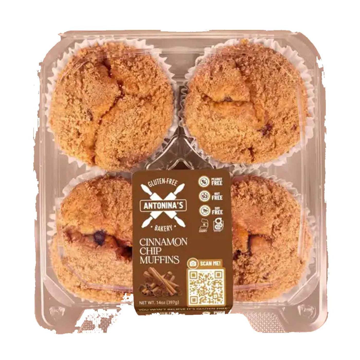 Gluten-Free Muffins, Cinnamon Chip, 14 Oz