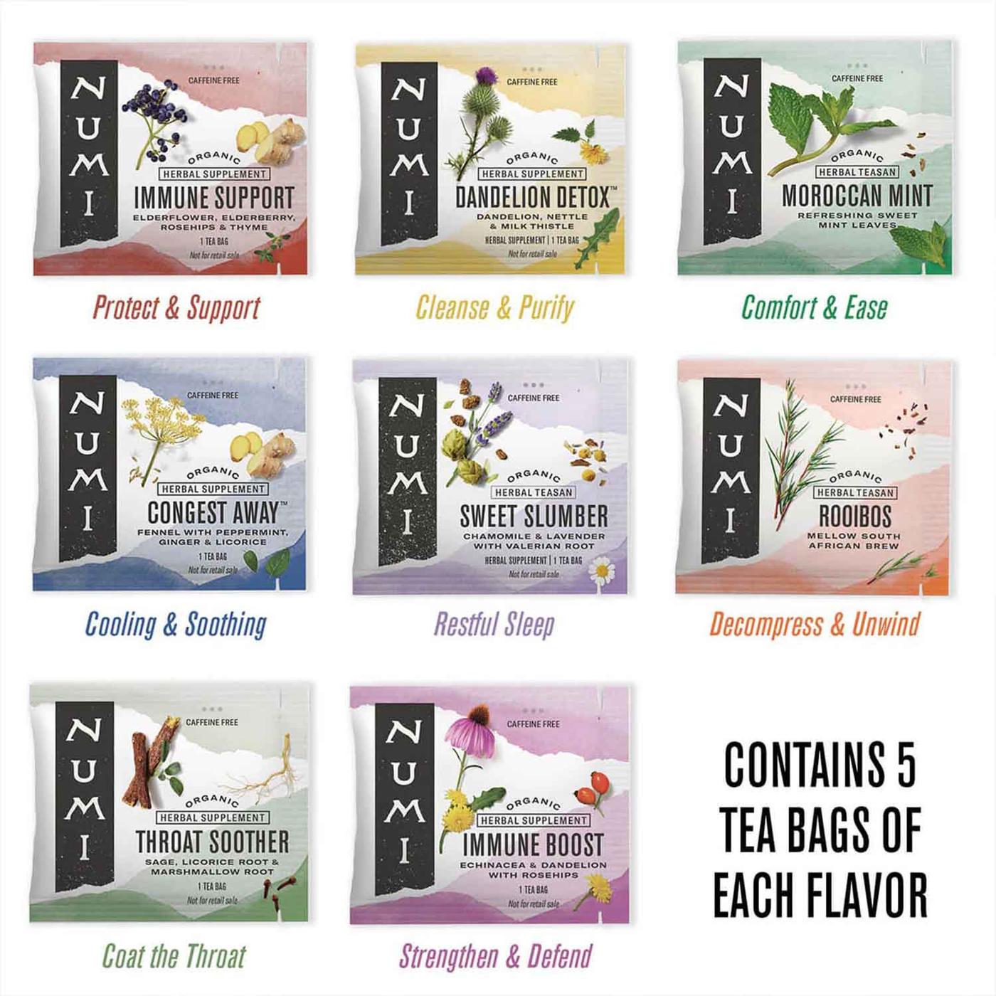 Organic Self Care Sampler, 40 Ct