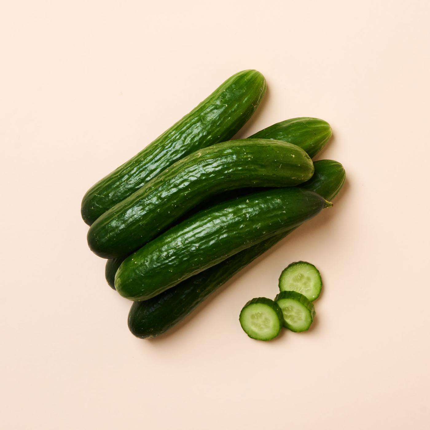 Organic Mini Seedless Cucumbers, 1 Lb