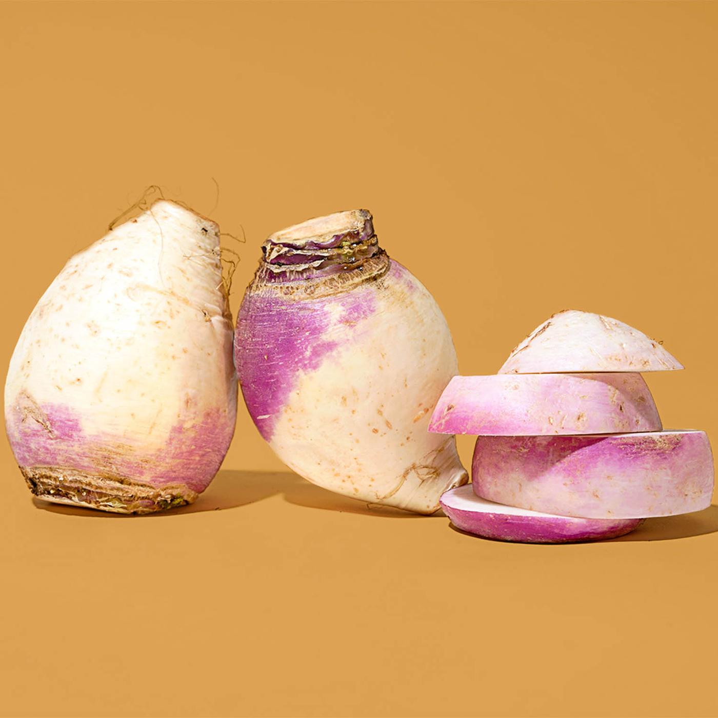 Organic Purple Top Turnips