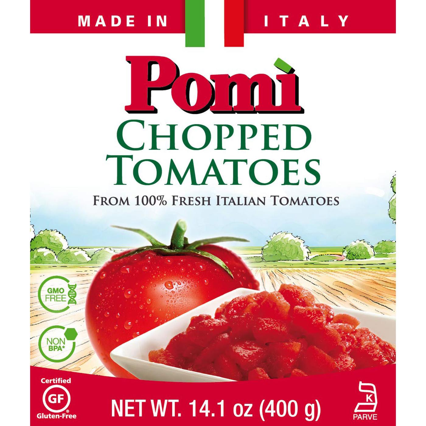 Chopped Canned Tomatoes, 14.1 Oz