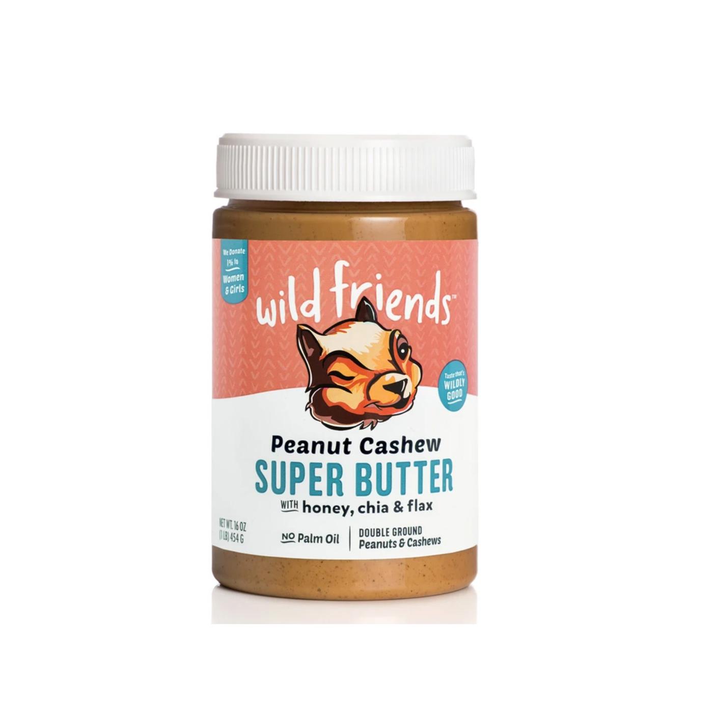 Organic Peanut Cashew Super Butter, 16 Oz (2 Ct)