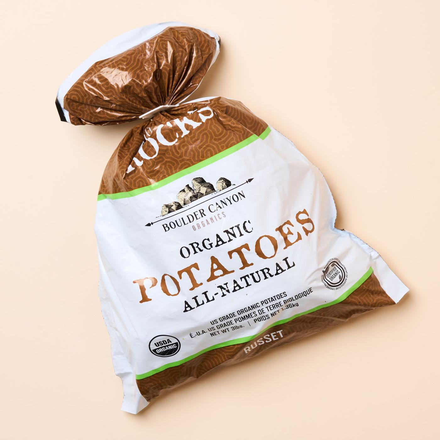 Organic Russet Potatoes, 3 Lbs