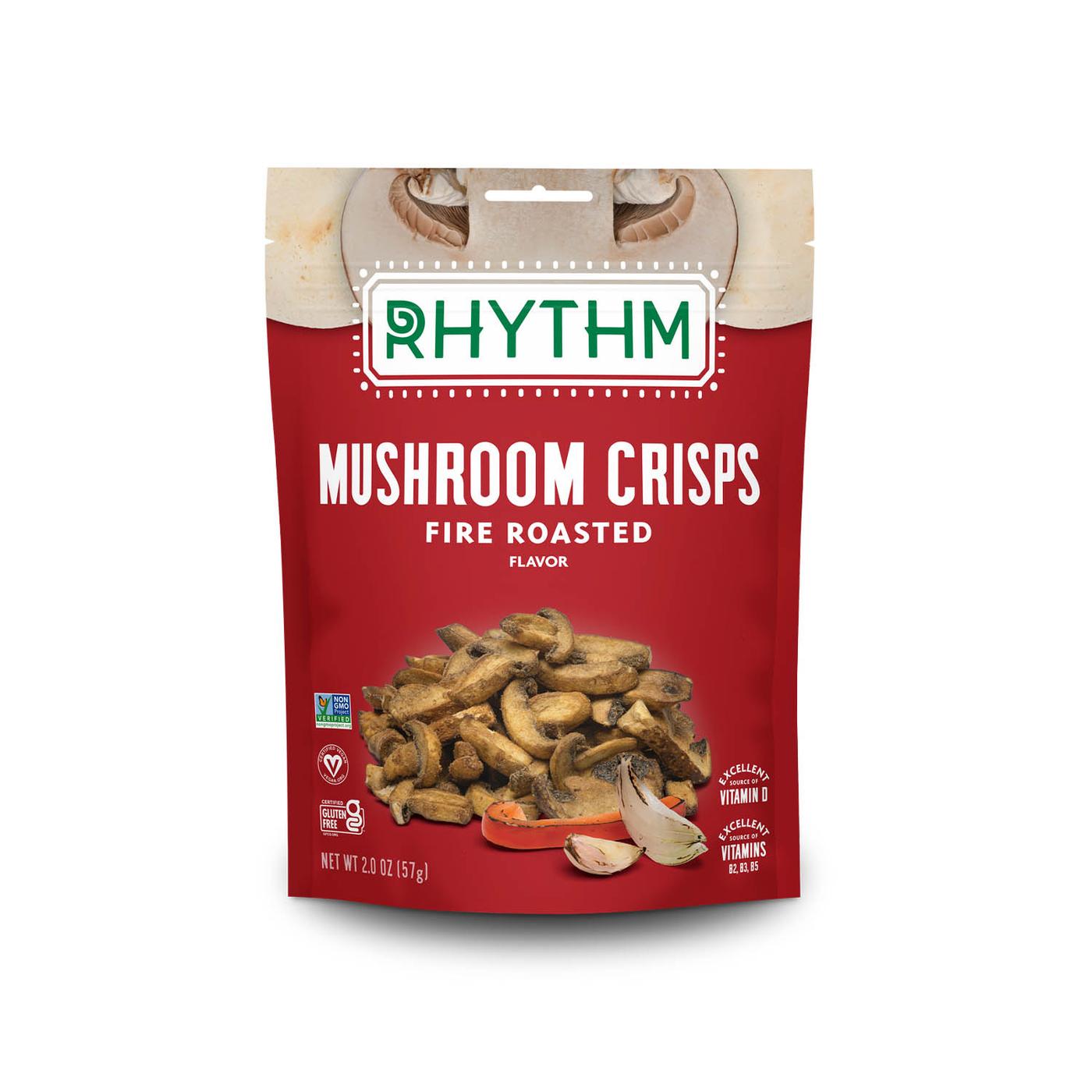 Mushroom Crisps, Fire Roasted, 2 Oz