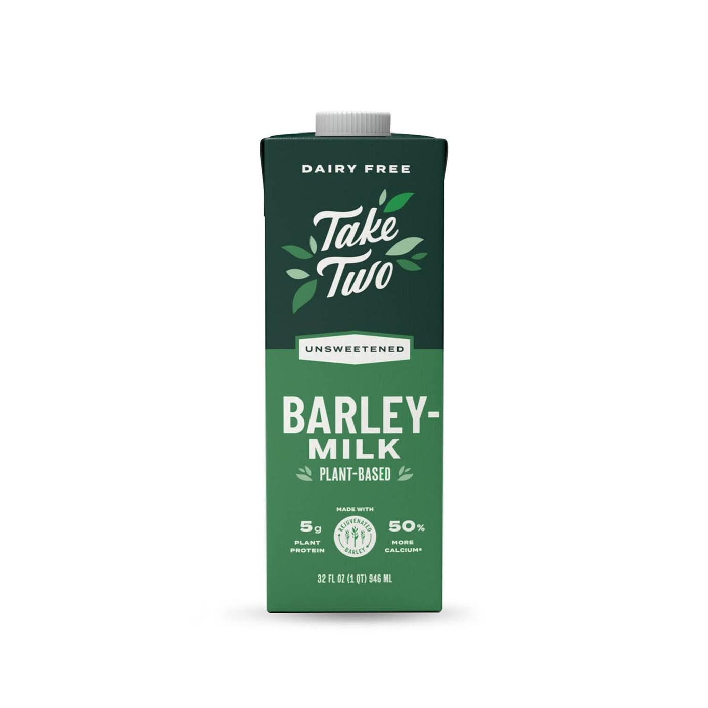 Barley Milk, Unsweetened, 32 Fl Oz
