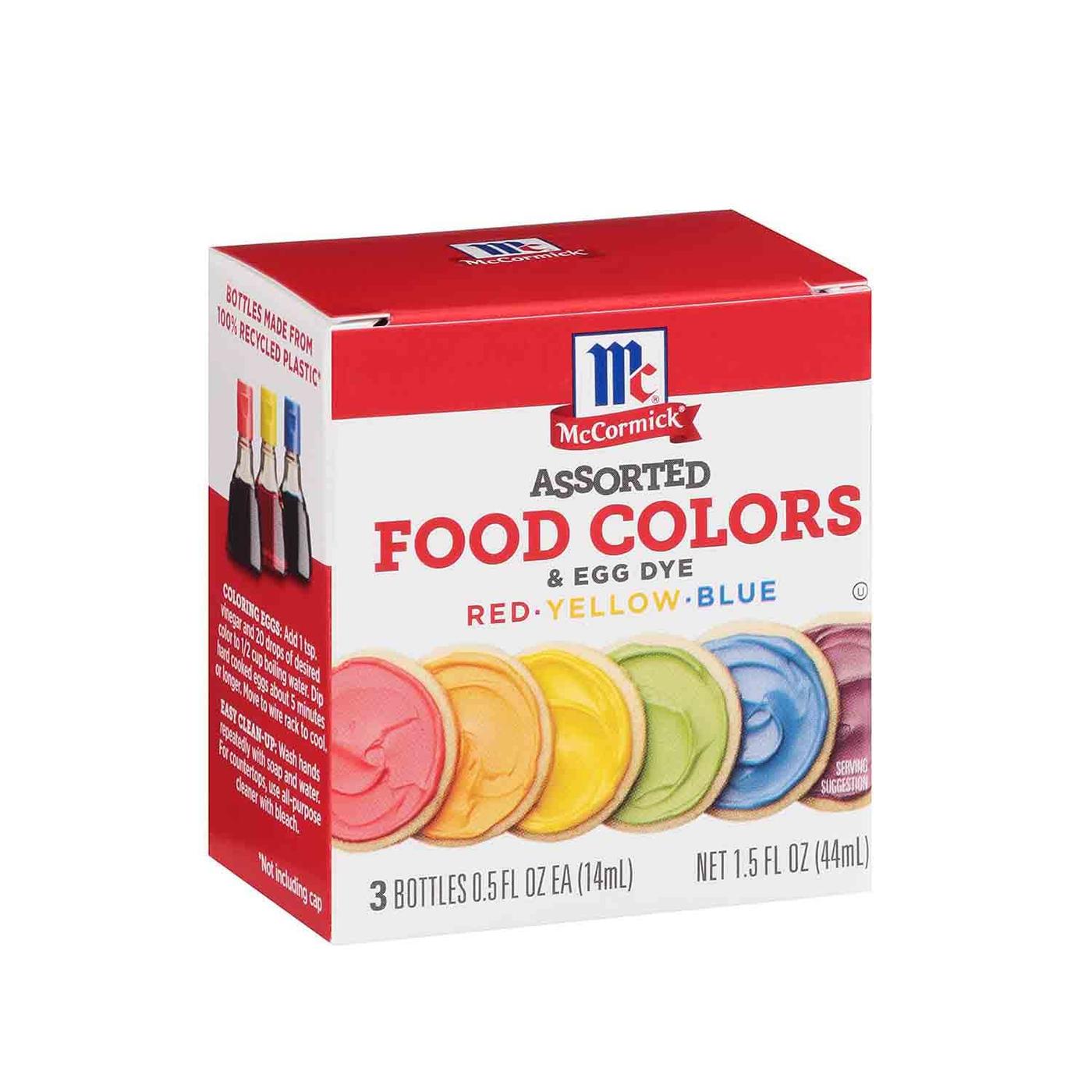 Assorted Food Coloring, 1.5 Fl Oz