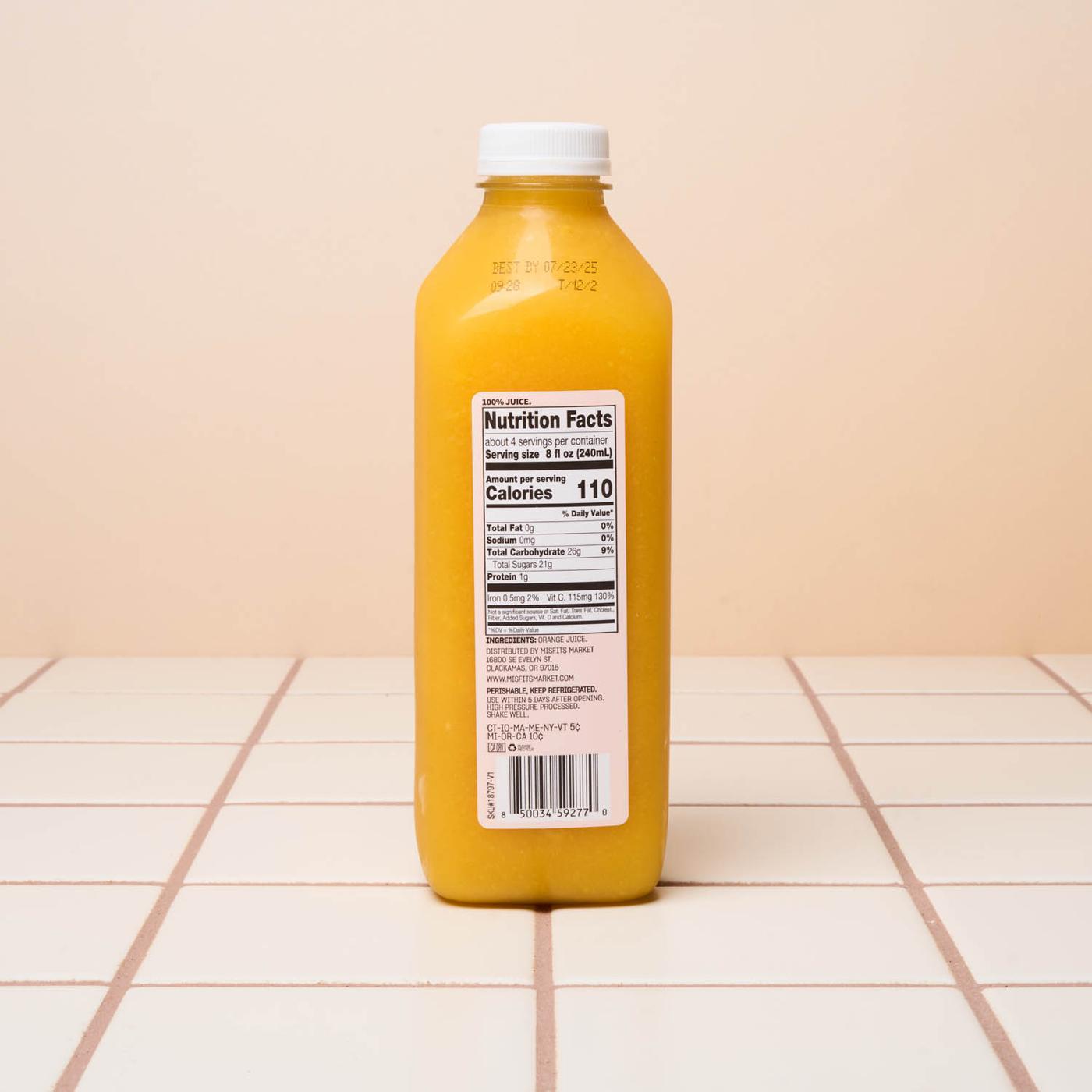 Cold Pressed Orange Juice 32 Fl Oz 1 Qt Cold Pressed Orange Juice 32 Fl Oz 1 Qt