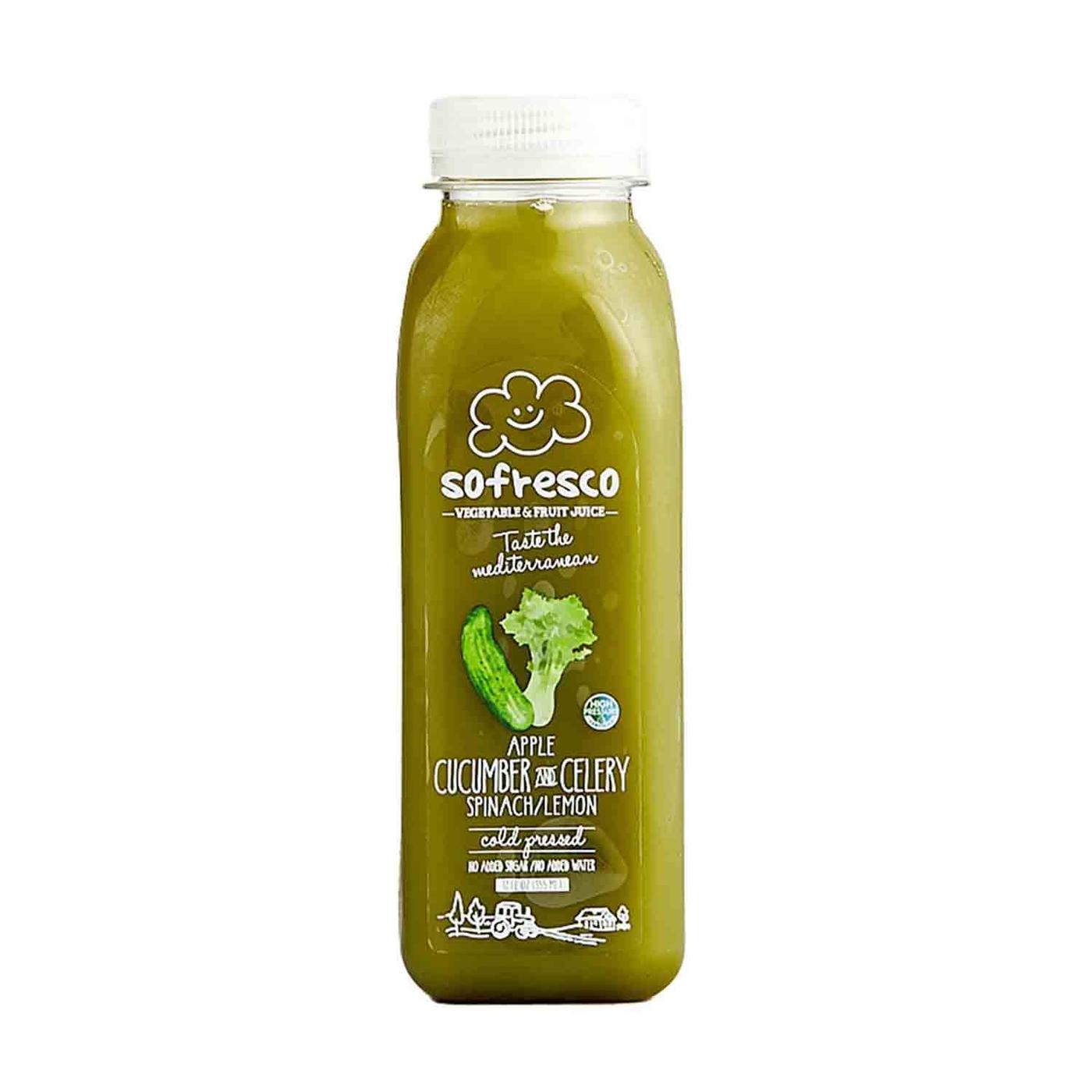 Cold Press Juice, Cucumber Celery, 12 Fl Oz