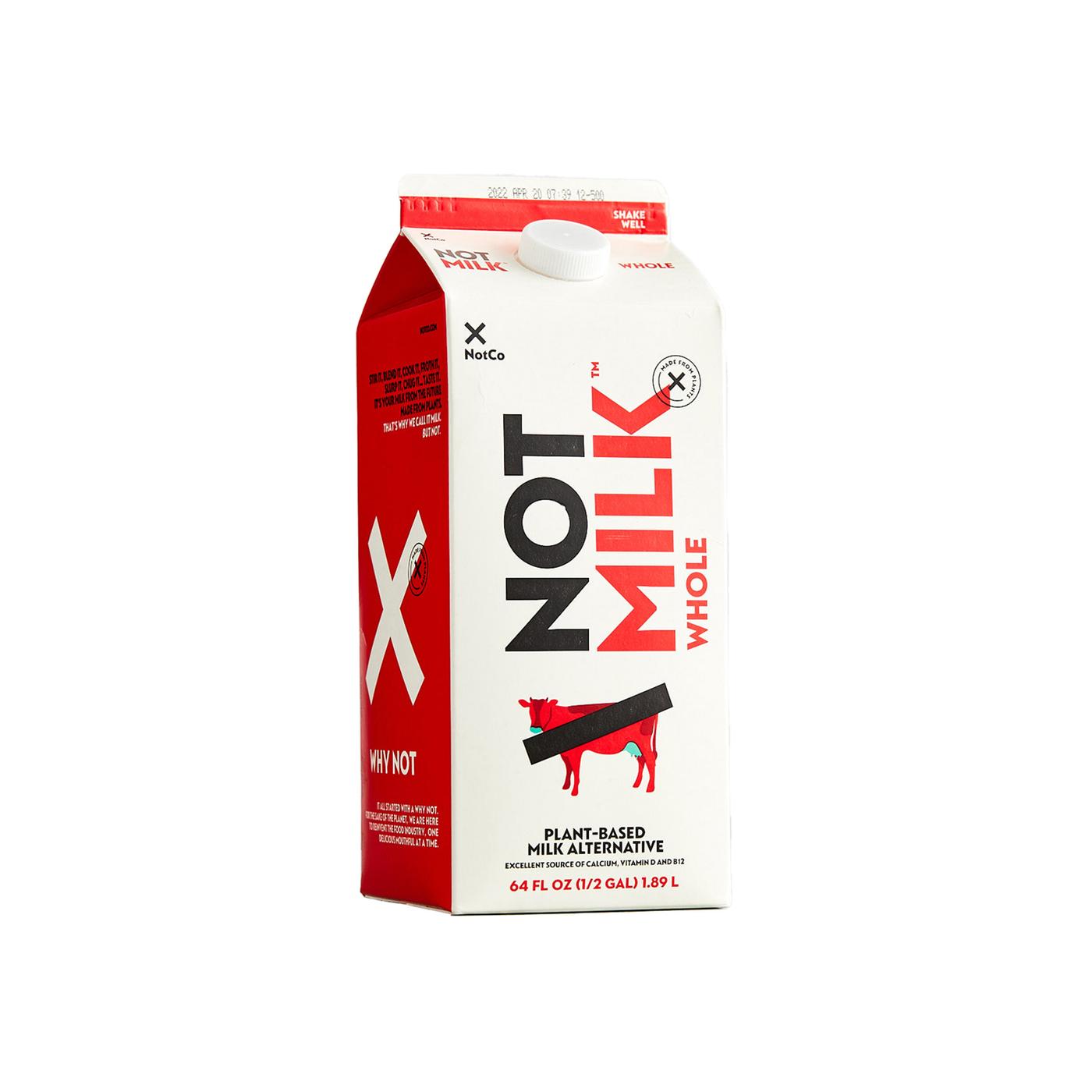 Plant-Based Whole Milk, 64 Fl Oz
