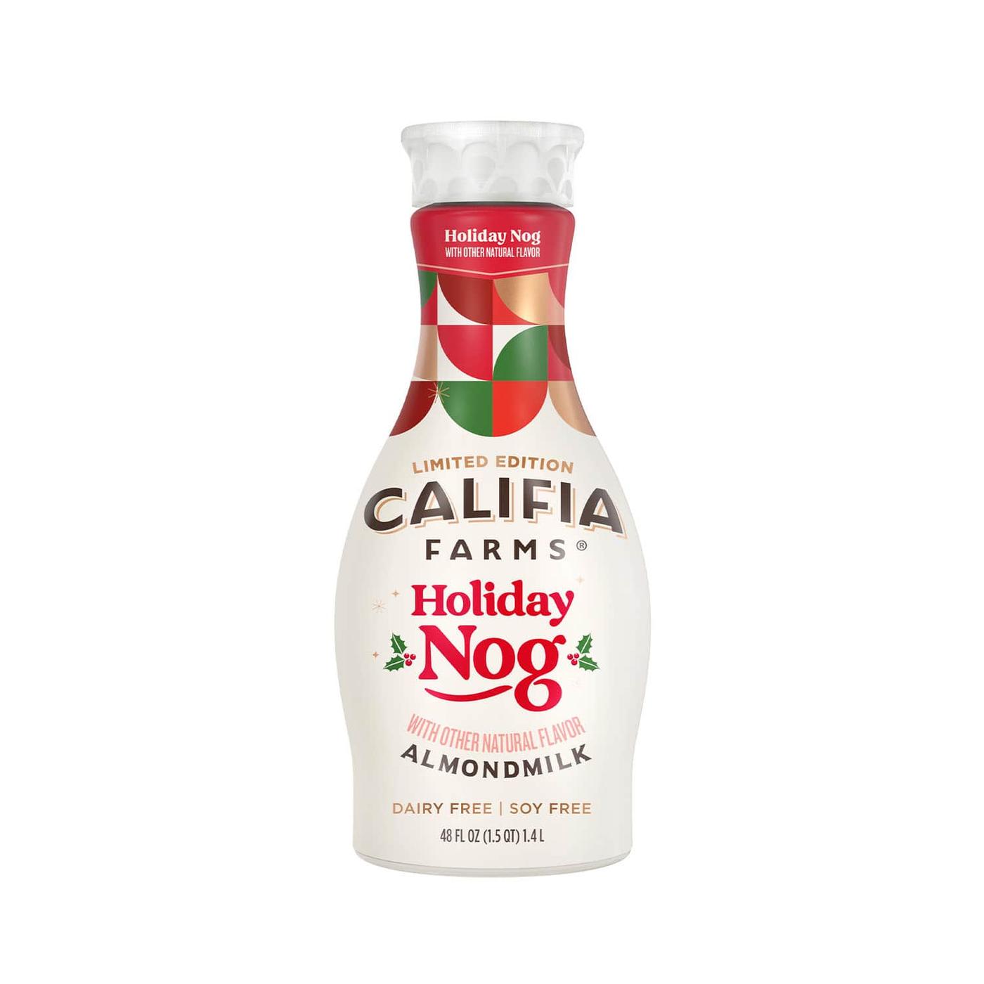 Almond Milk, Holiday Nog, 48 Fl Oz